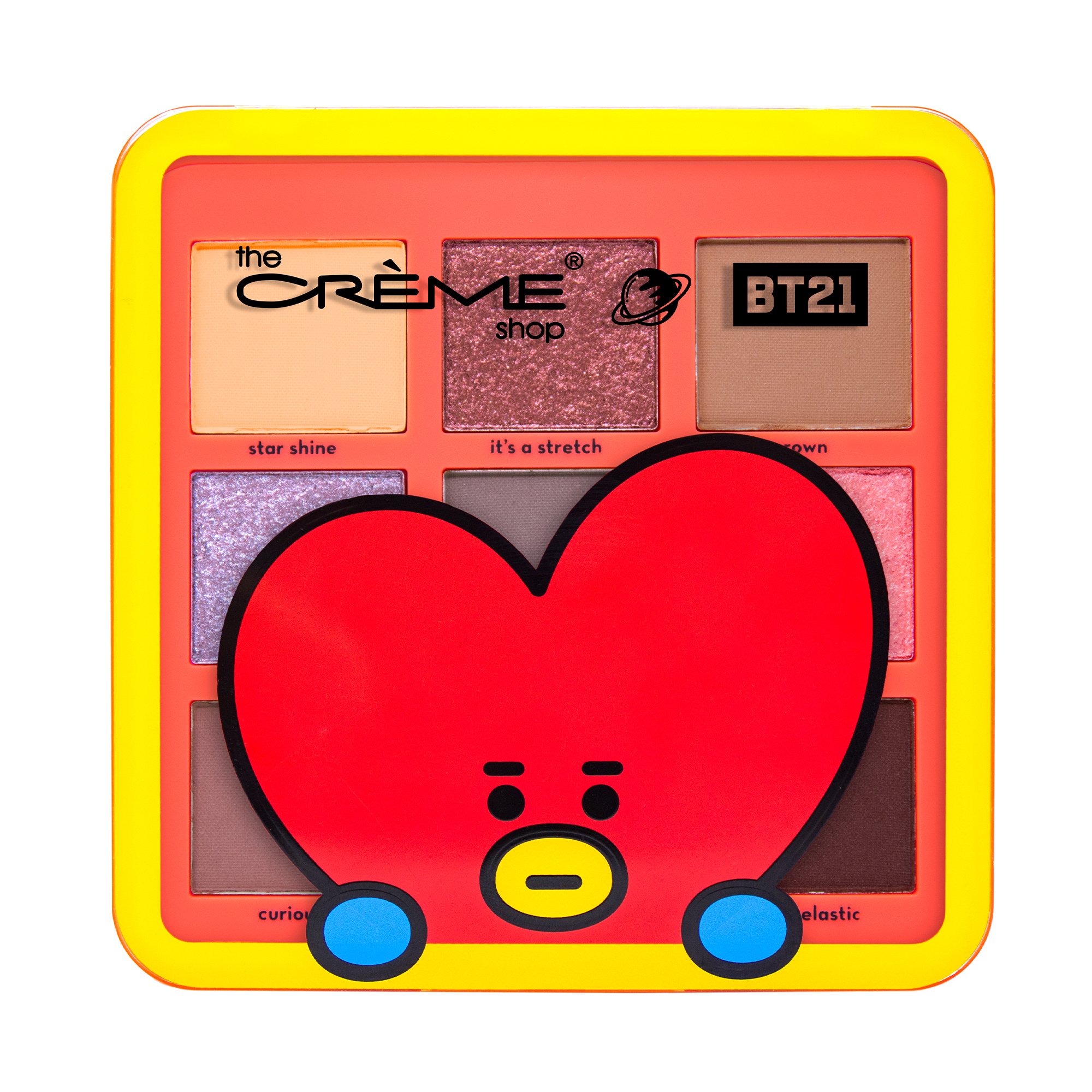 The Crème Shop BT21 Galactic Eyeshadow Palette Tata - Shop Makeup ...