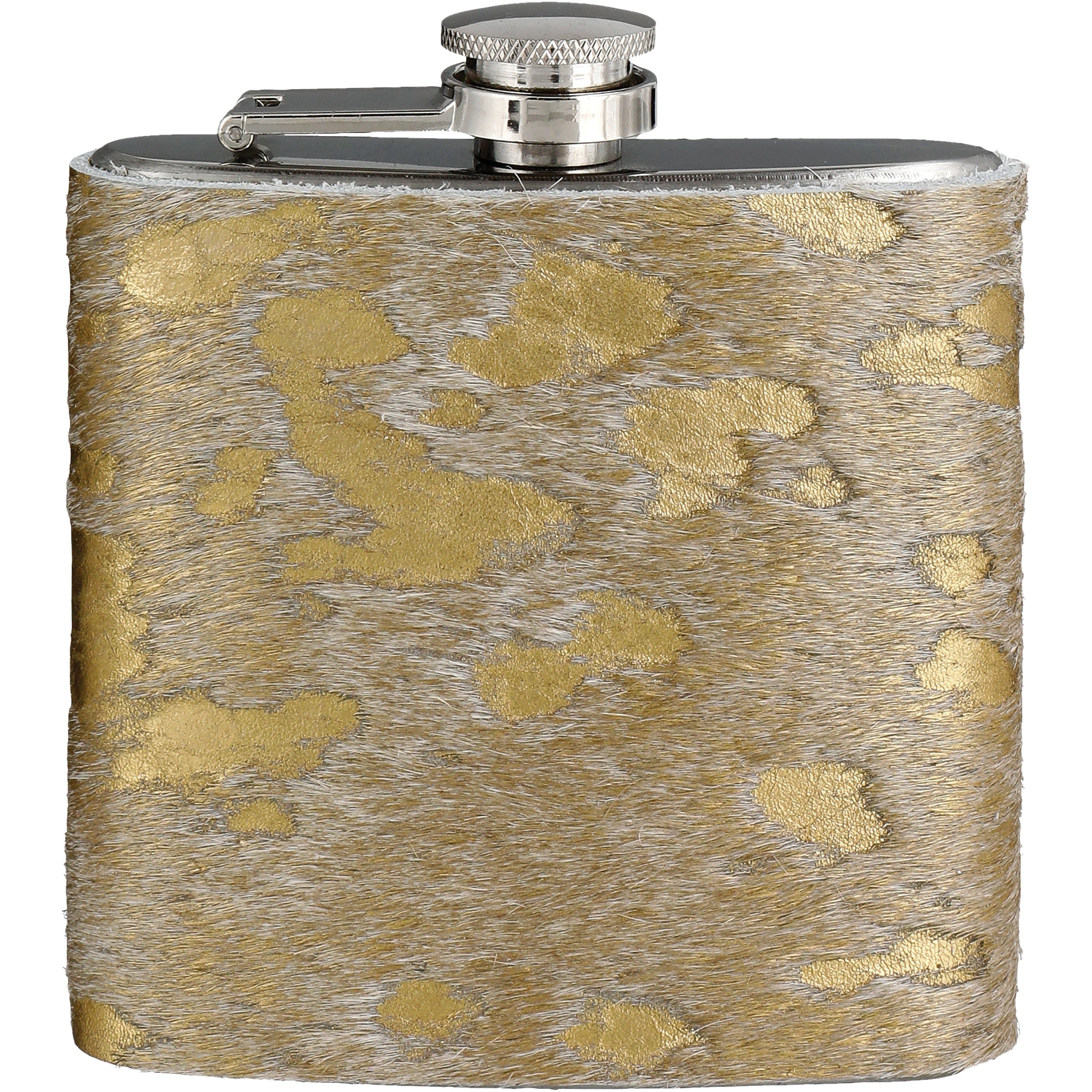 Texas Proud Light Brown Cowhide Flask - Shop Seasonal decor at H-E-B