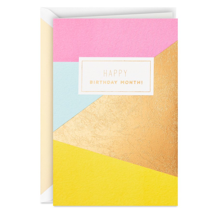 Hallmark Signature Happy Birthday Month Birthday Card for Women - E35 ...