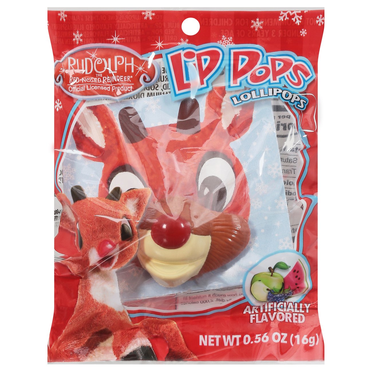 Flix Rudolph Holiday Candy Lip Pop - Assorted - Shop Candy at H-E-B