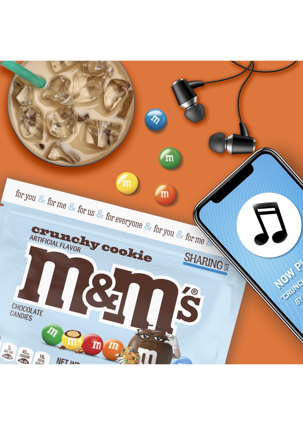 M&M'S Crunchy Cookie Milk Chocolate Candy - Sharing Size - Shop Candy ...