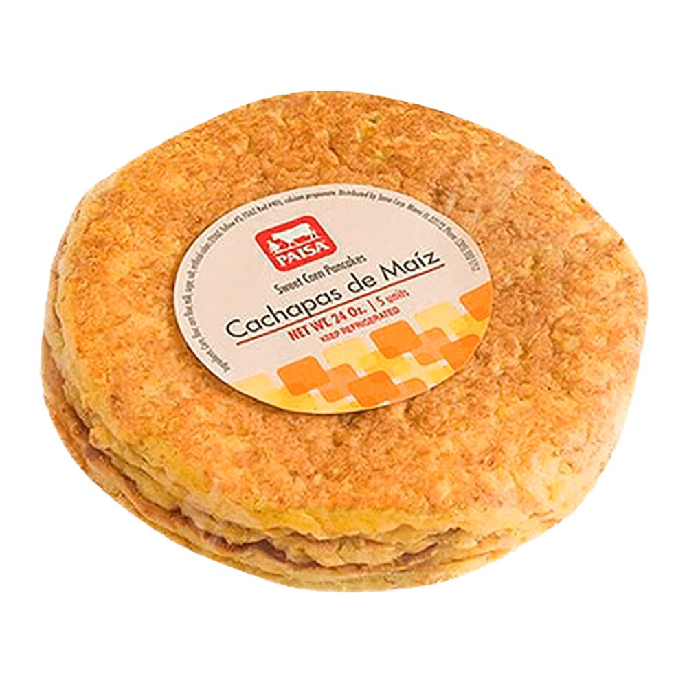 Paisa Cachapas de Maiz Sweet Corn Pancakes - Shop Cheese at H-E-B