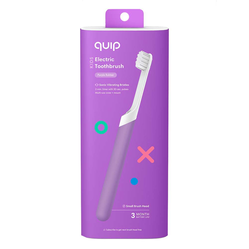 Quip Kids Electric Toothbrush Purple - Shop Oral Hygiene at H-E-B
