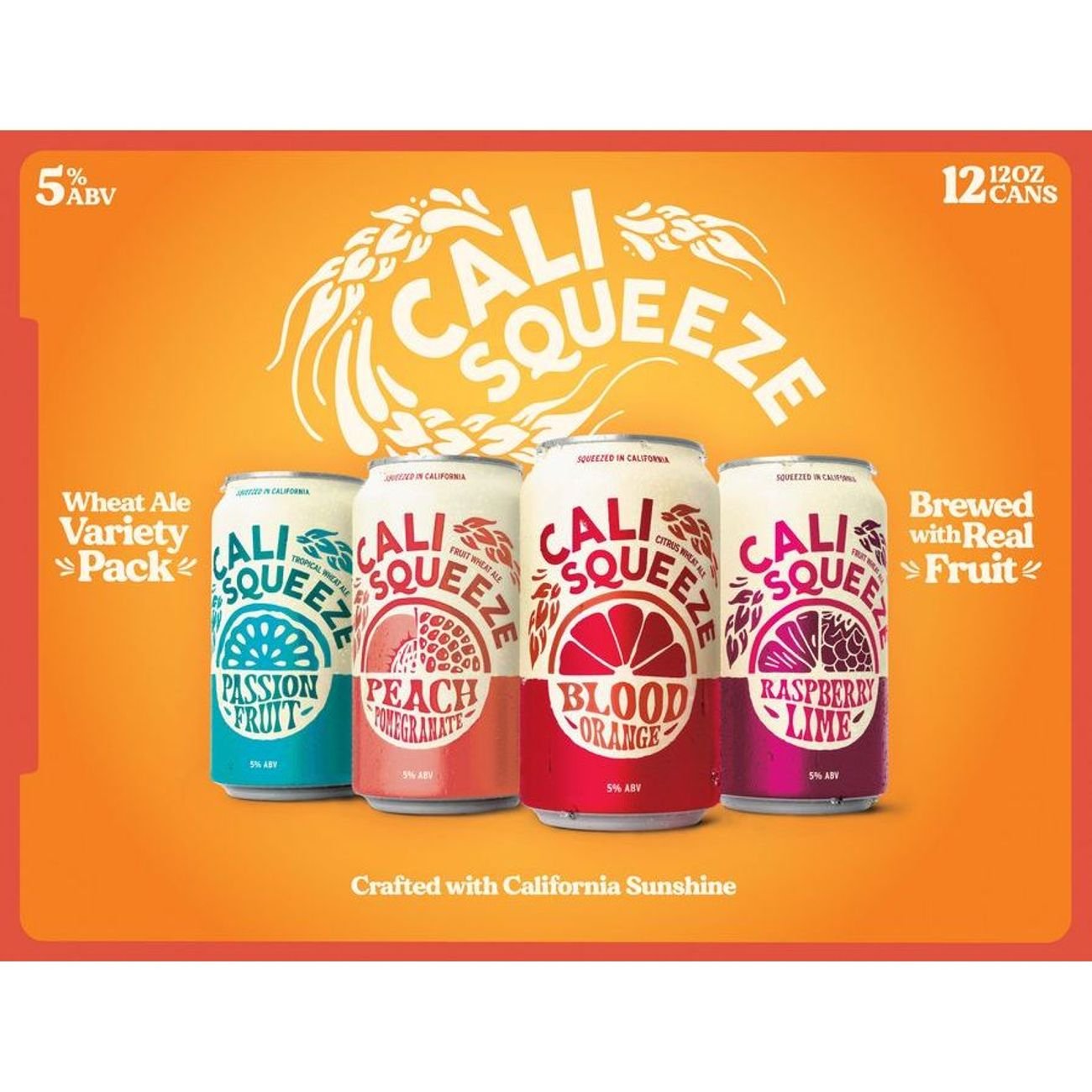 Firestone Walker Cali Squeeze Hefeweizen Variety 12 pk Cans - Shop Beer ...