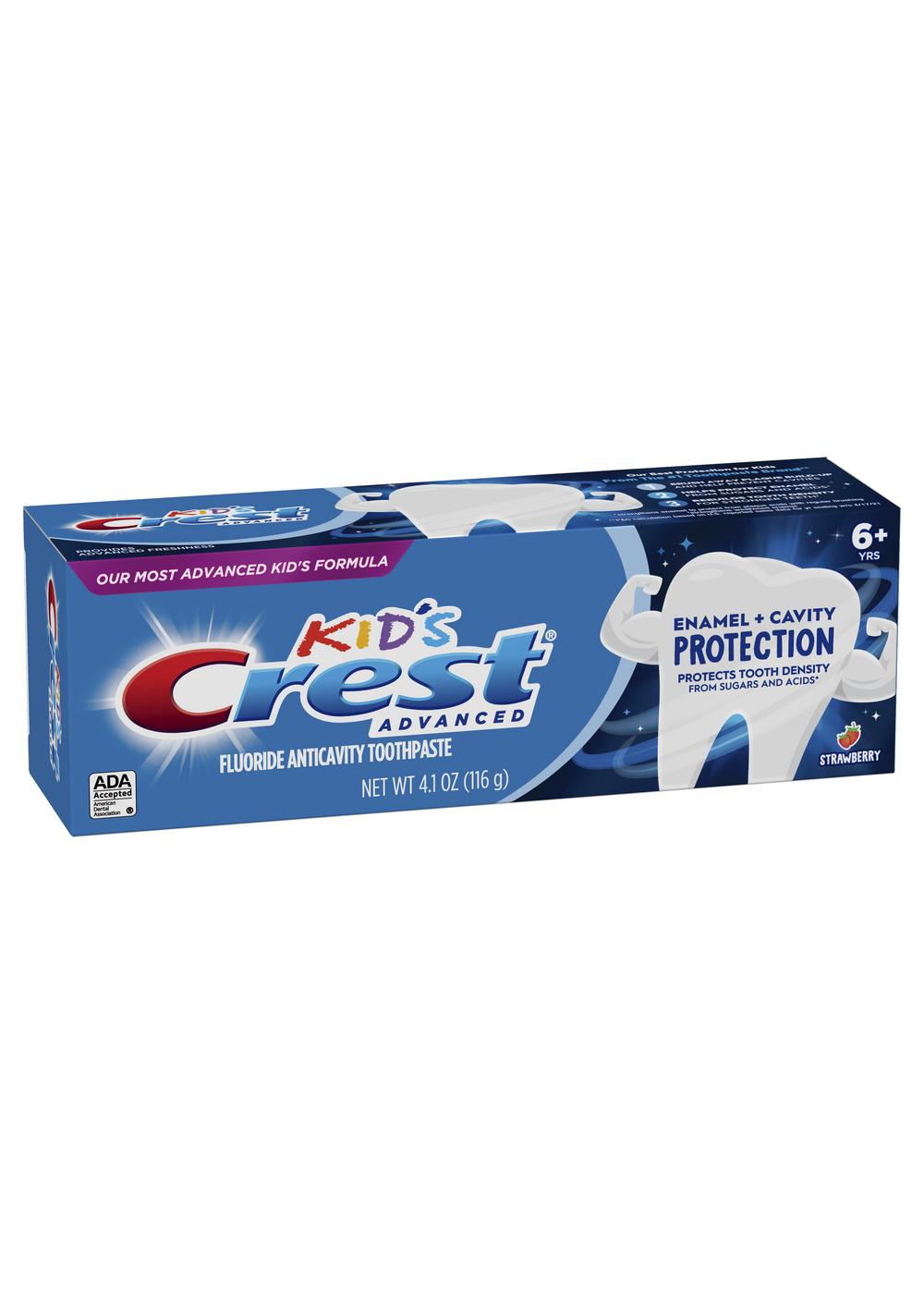 Crest Kid's Enamel + Cavity Protection Toothpaste - Strawberry - Shop ...