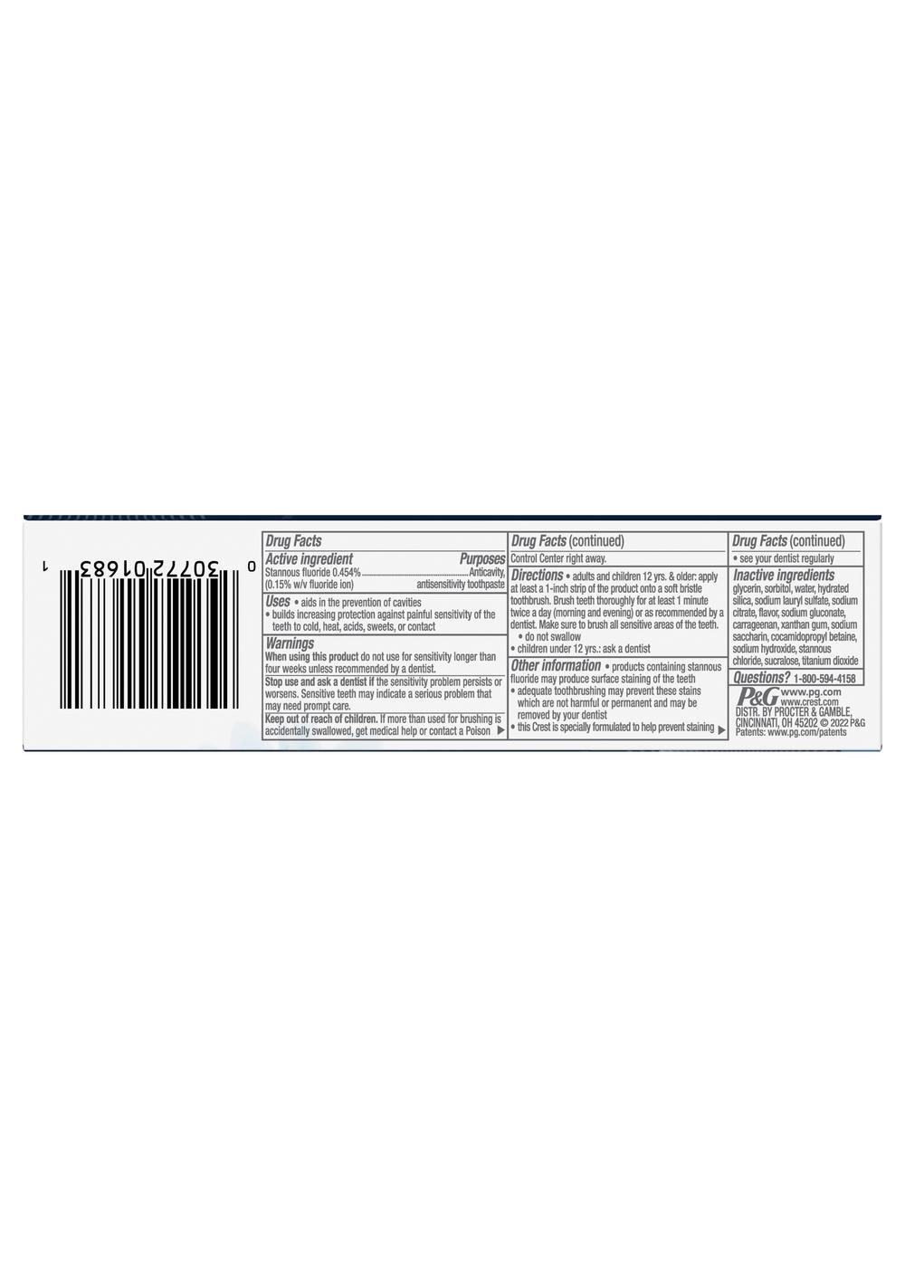 Crest Pro-Health Densify Toothpaste - Daily Whitening - Shop Toothpaste ...
