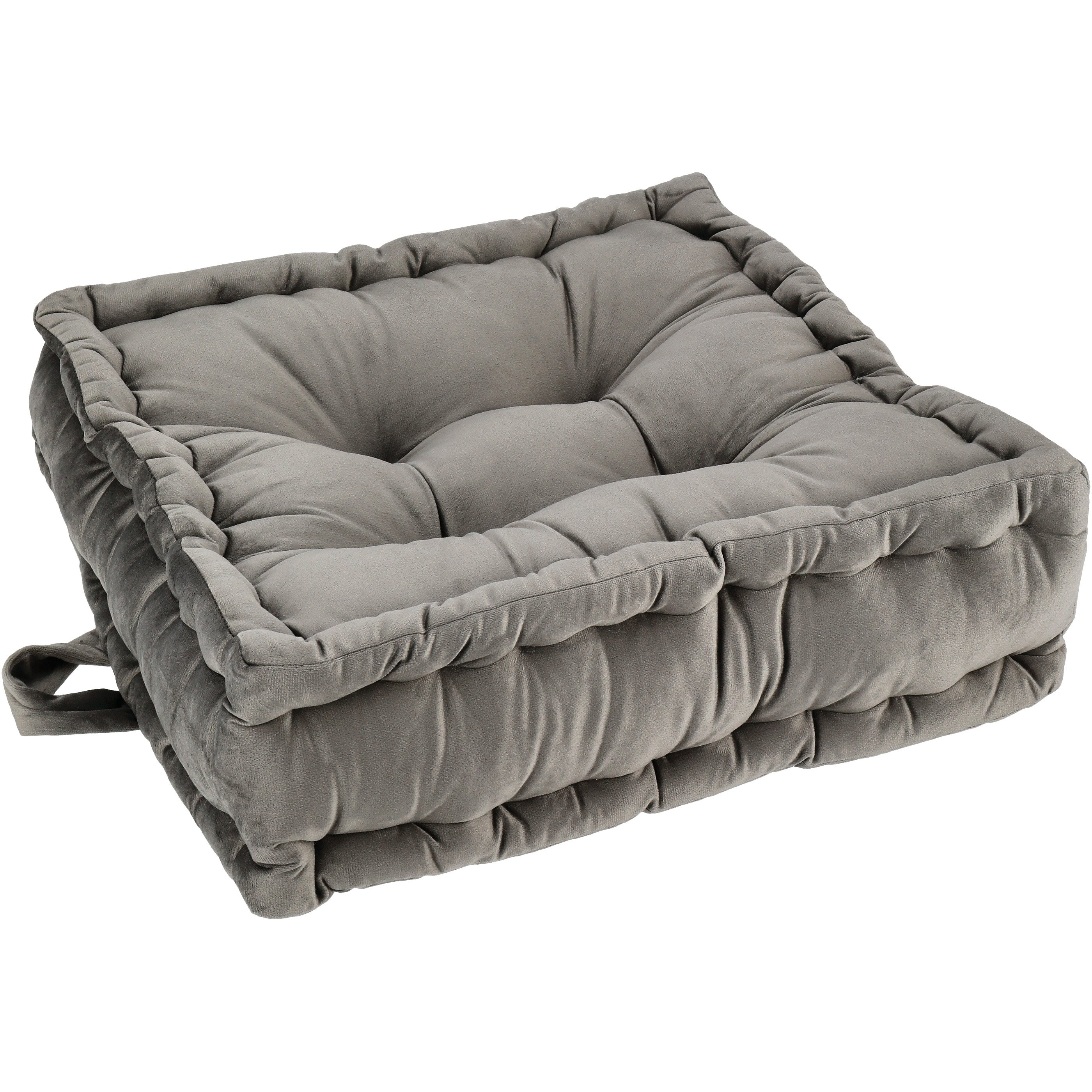 Destination Holiday Plush Square Floor Pillow - Charcoal - Shop ...