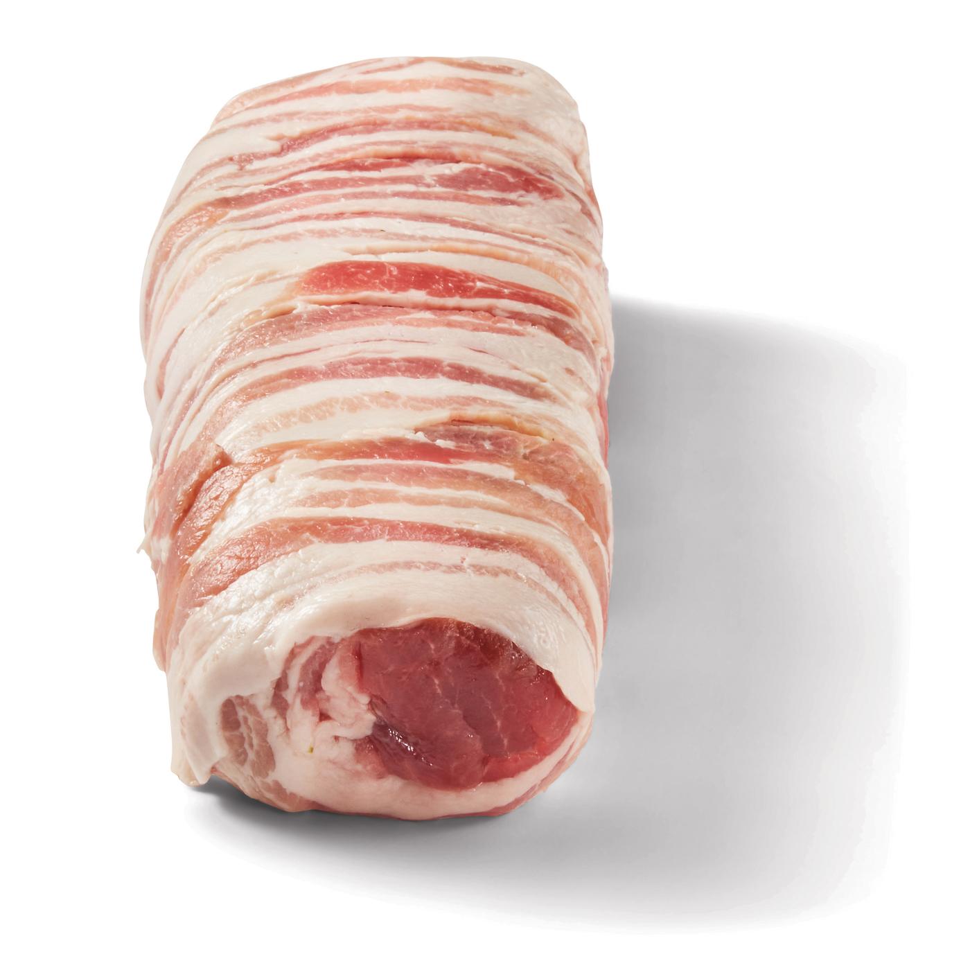 H-E-B Meat Market Bacon-Wrapped Parmesan Spinach-Stuffed Pork ...