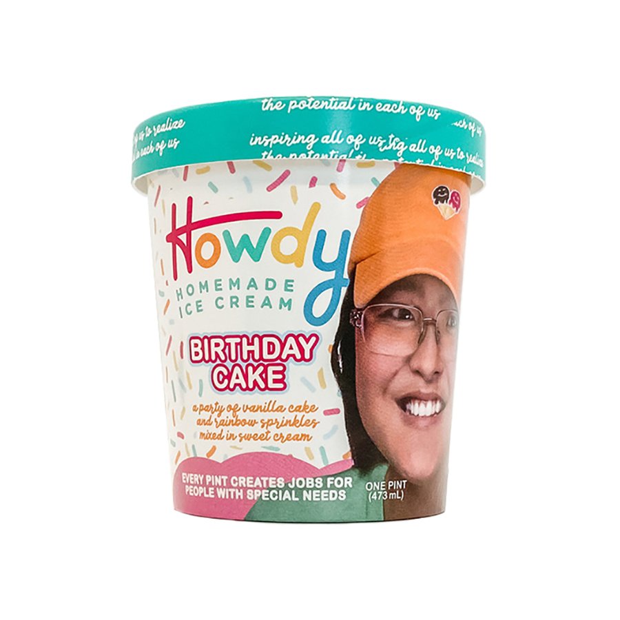 Howdy Homemade Birthday Cake Ice Cream - Shop Ice cream at H-E-B