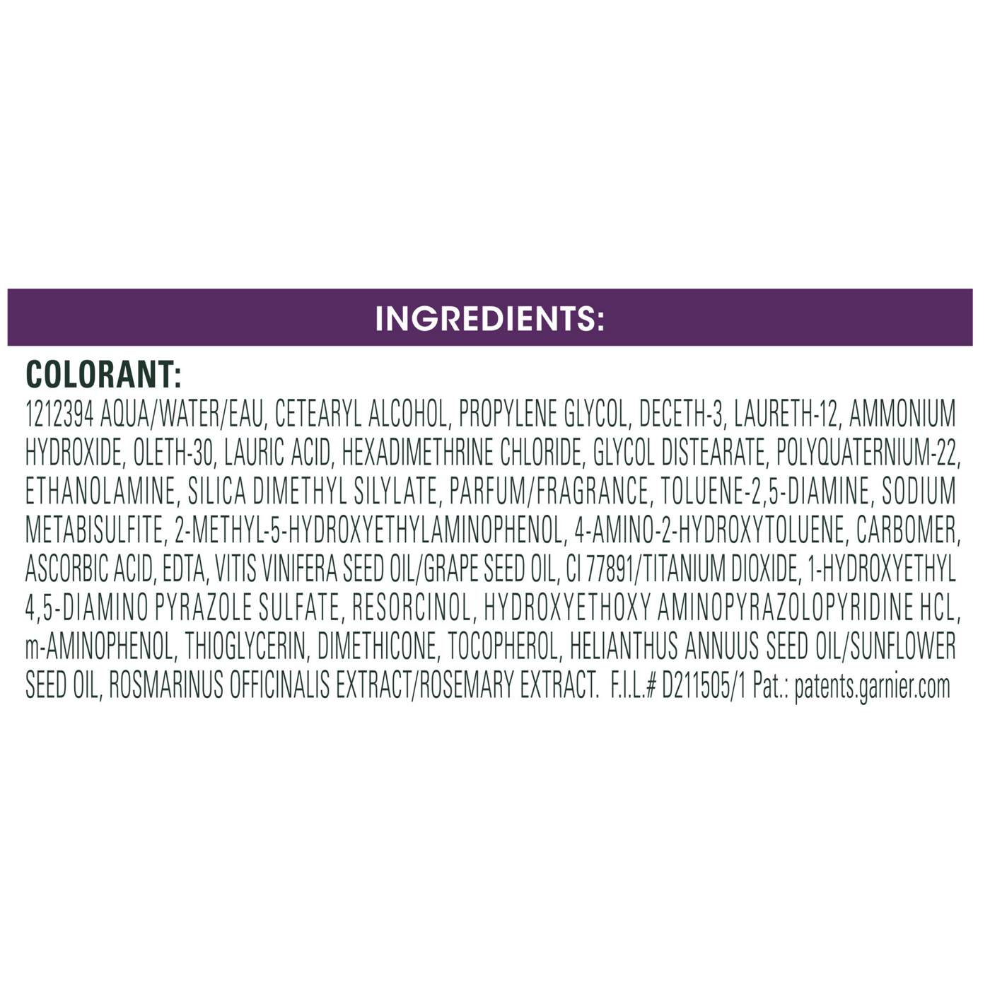 Garnier Nutrisse Ultra Color Nourishing Permanent Hair Color Creme P1 ...