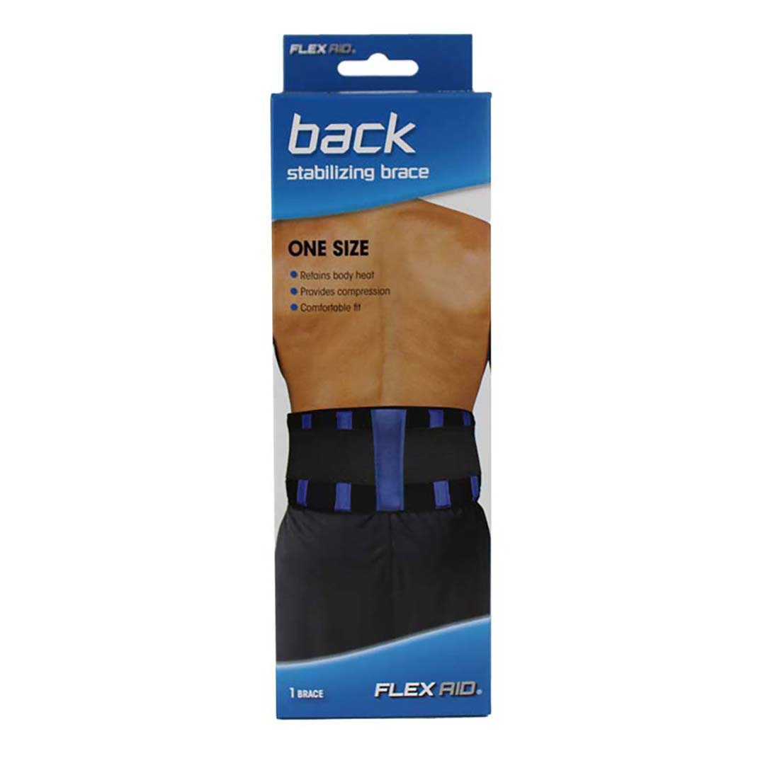 Flex Aid Back Stabilizing Brace One Size - Shop Sleeves & braces at H-E-B