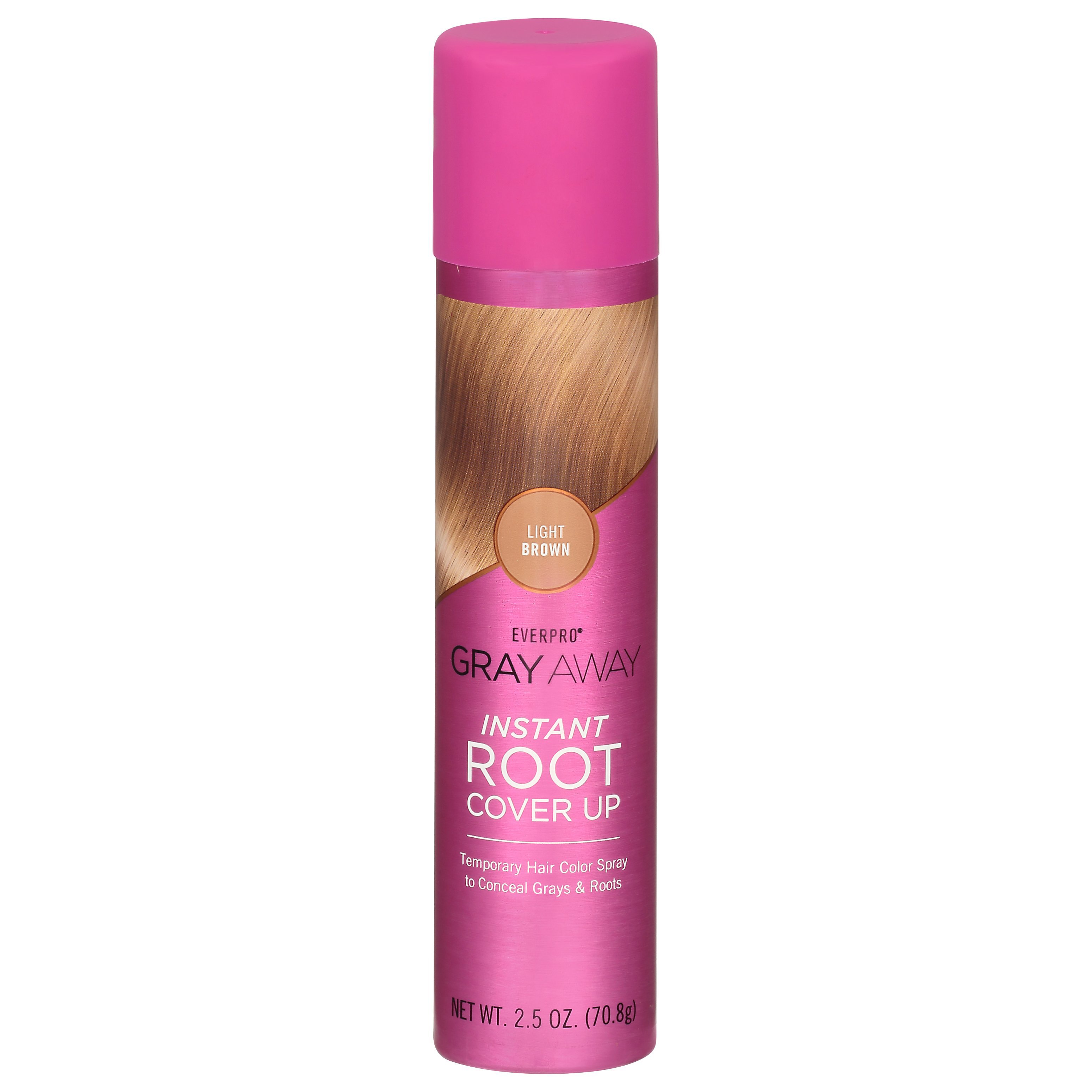 Gray Away Everpro Gray Away Instant Root Cover Up Light Brown - Shop ...