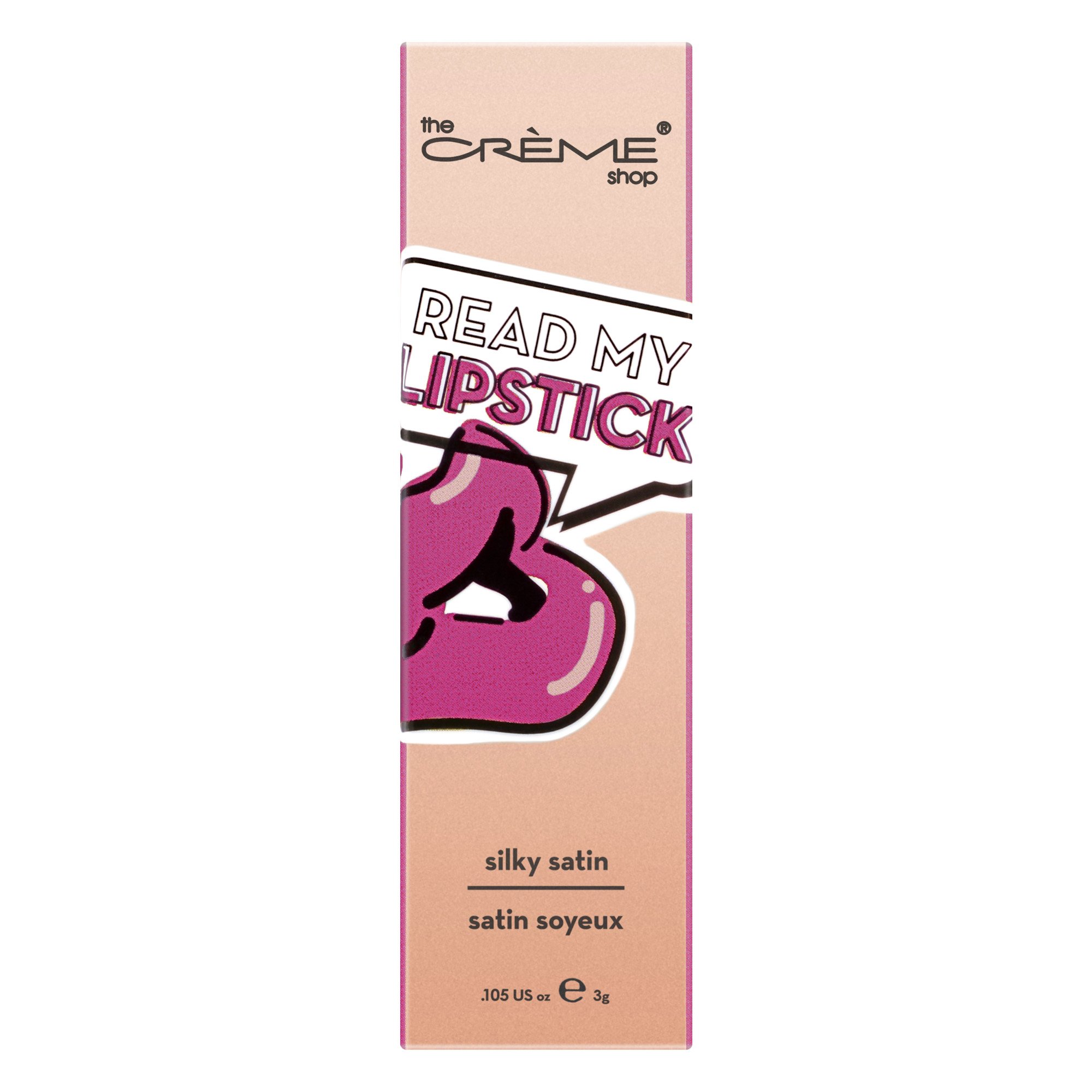 The Crème Shop Read My Lipstick Silky Satin Shook - Shop Lipstick at H-E-B
