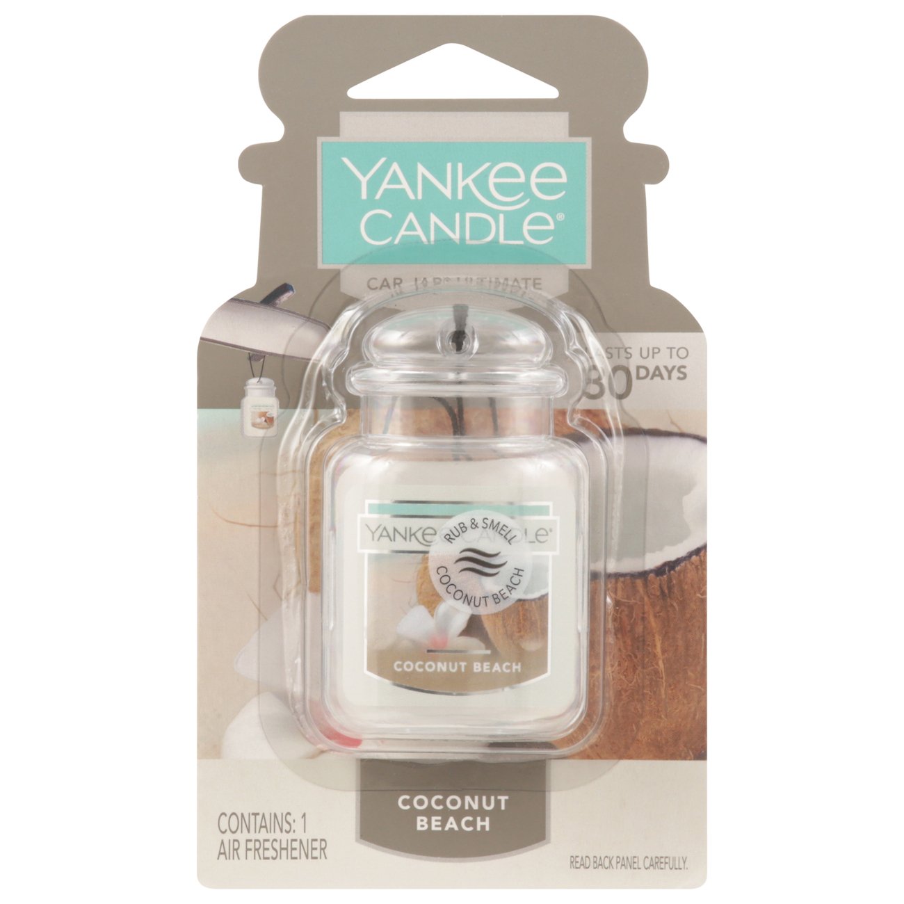 Yankee Candle Car Jar Ultimate - Coconut Beach - Shop Car accessories ...