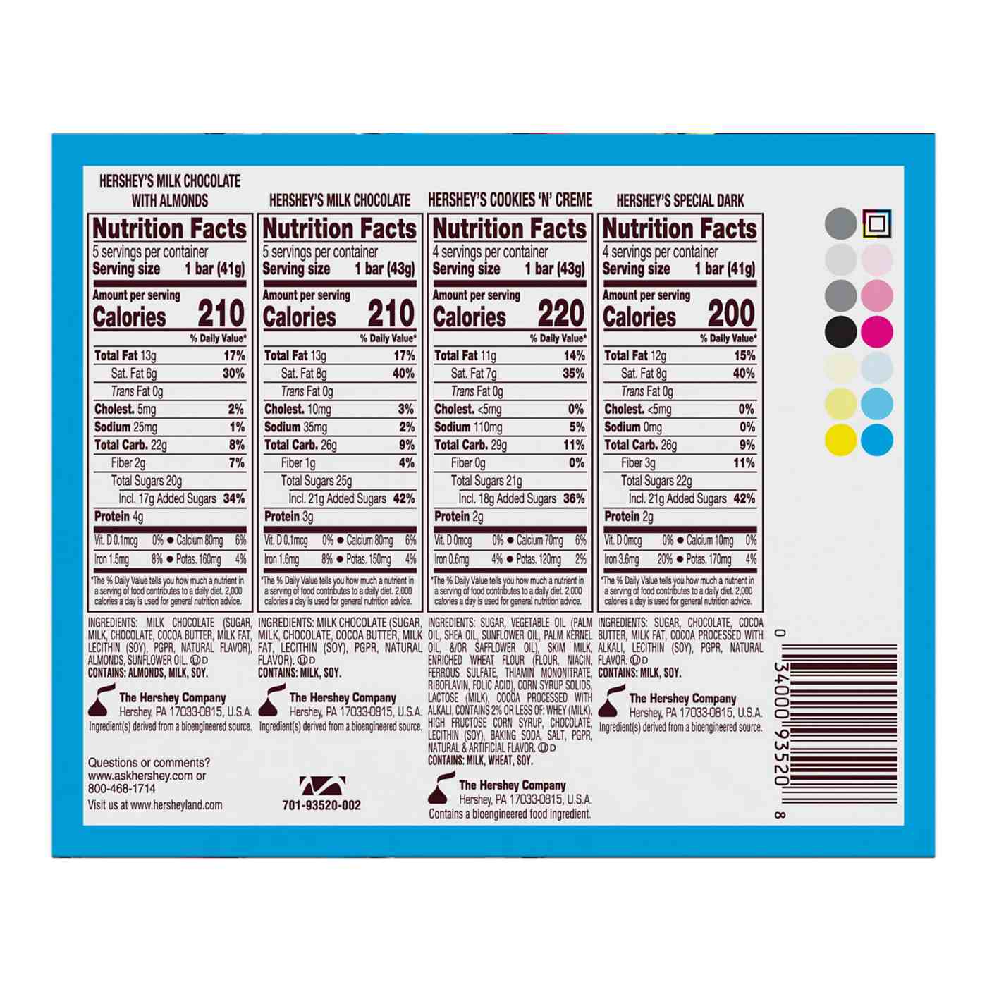 Hershey's Assorted Full Size Candy Bars Box - Shop Candy at H-E-B