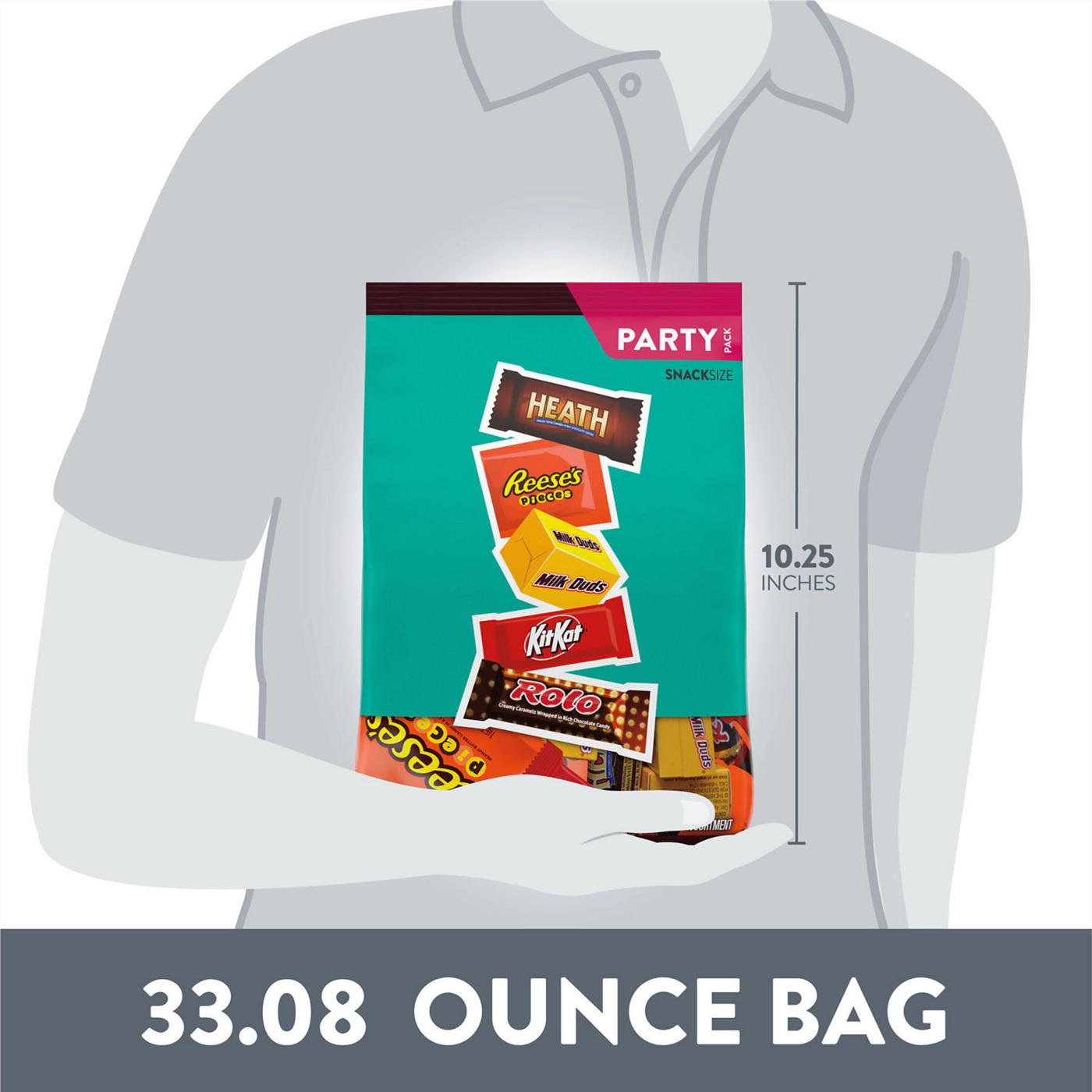 Reese's, Kit Kat, Heath, Milk Duds, & Rolo Assorted Snack Size Candy ...