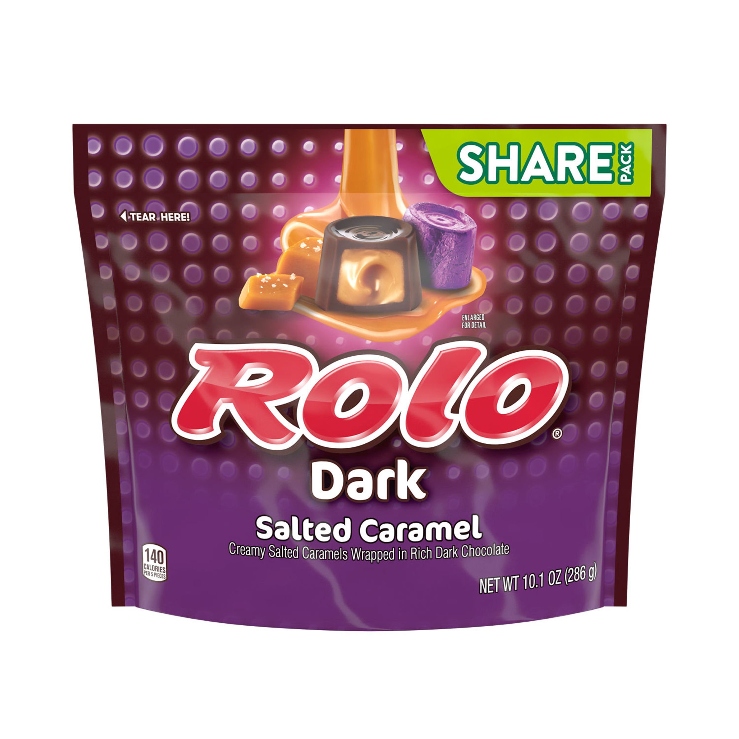 Rolo Dark Salted Caramel Chocolate Candy - Share Pack - Shop Snacks ...