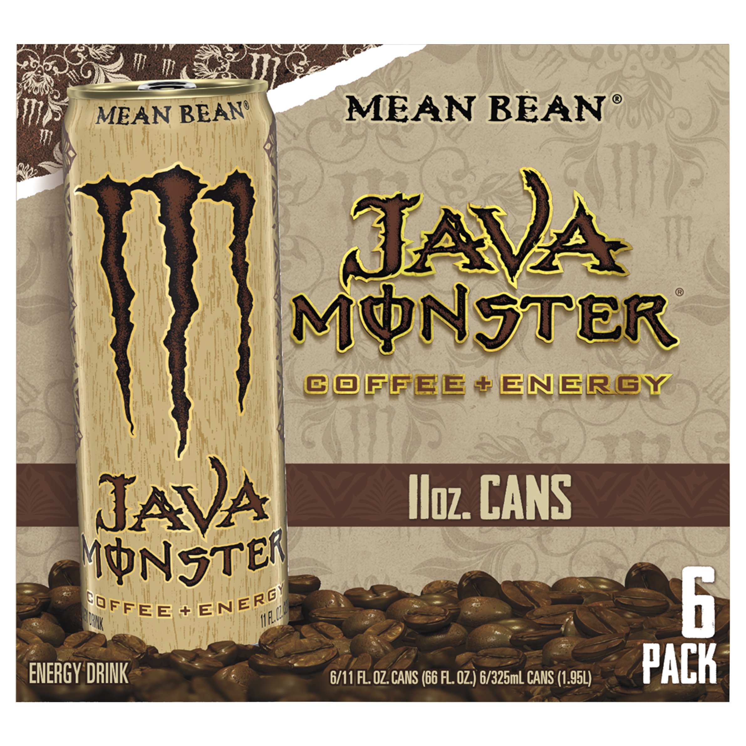 Java Monster Mean Bean 11 oz Cans - Shop Coffee at H-E-B