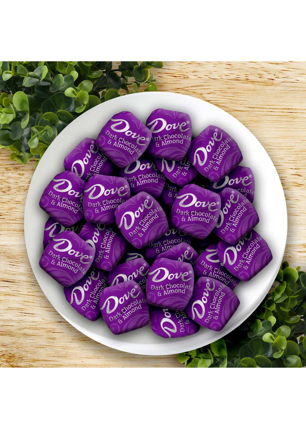 Dove Promises Dark Chocolate & Almond Candy - Shop Candy at H-E-B