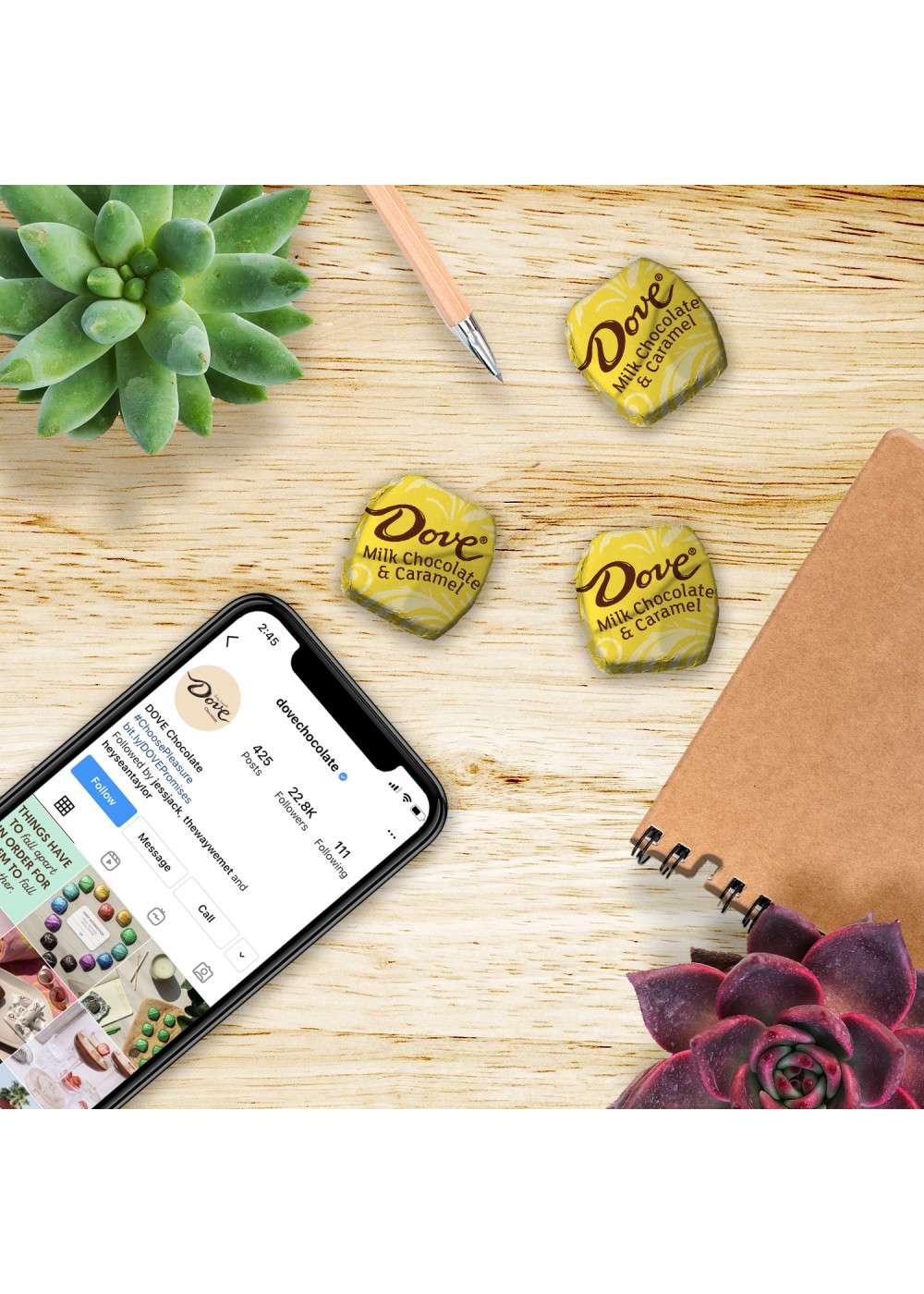 Dove Promises Milk Chocolate & Caramel Candy - Shop Candy at H-E-B