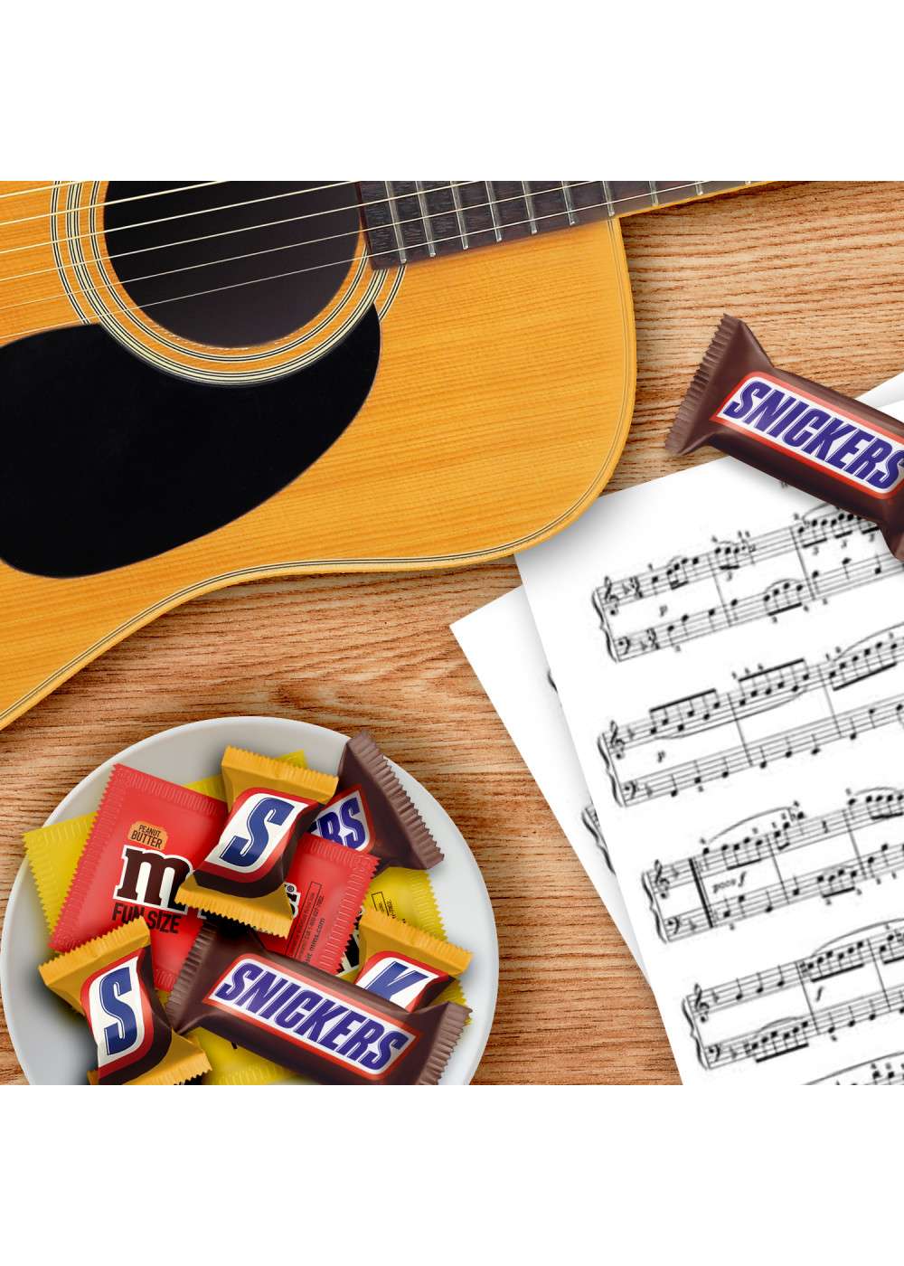 M&M'S & Snickers Peanut & Peanut Butter Lovers Fun Size Candy - Shop ...