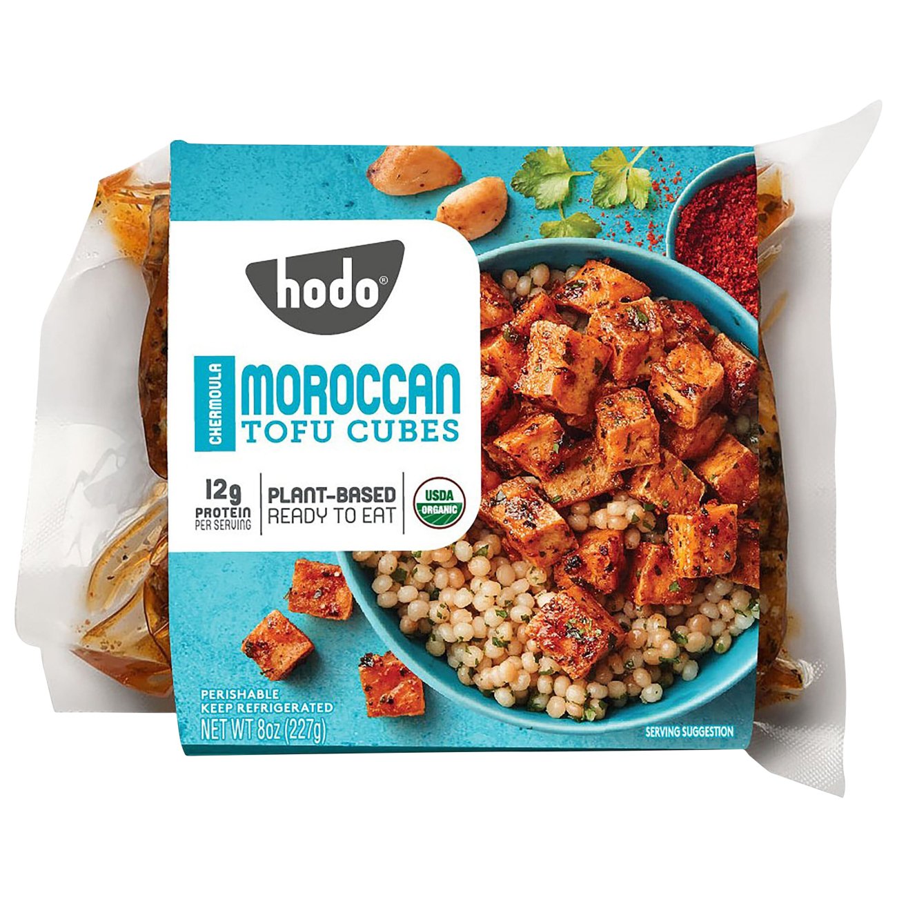 Hodo Chermoula Moroccan Tofu Cubes - Shop Tofu & Meat Alternatives at H-E-B