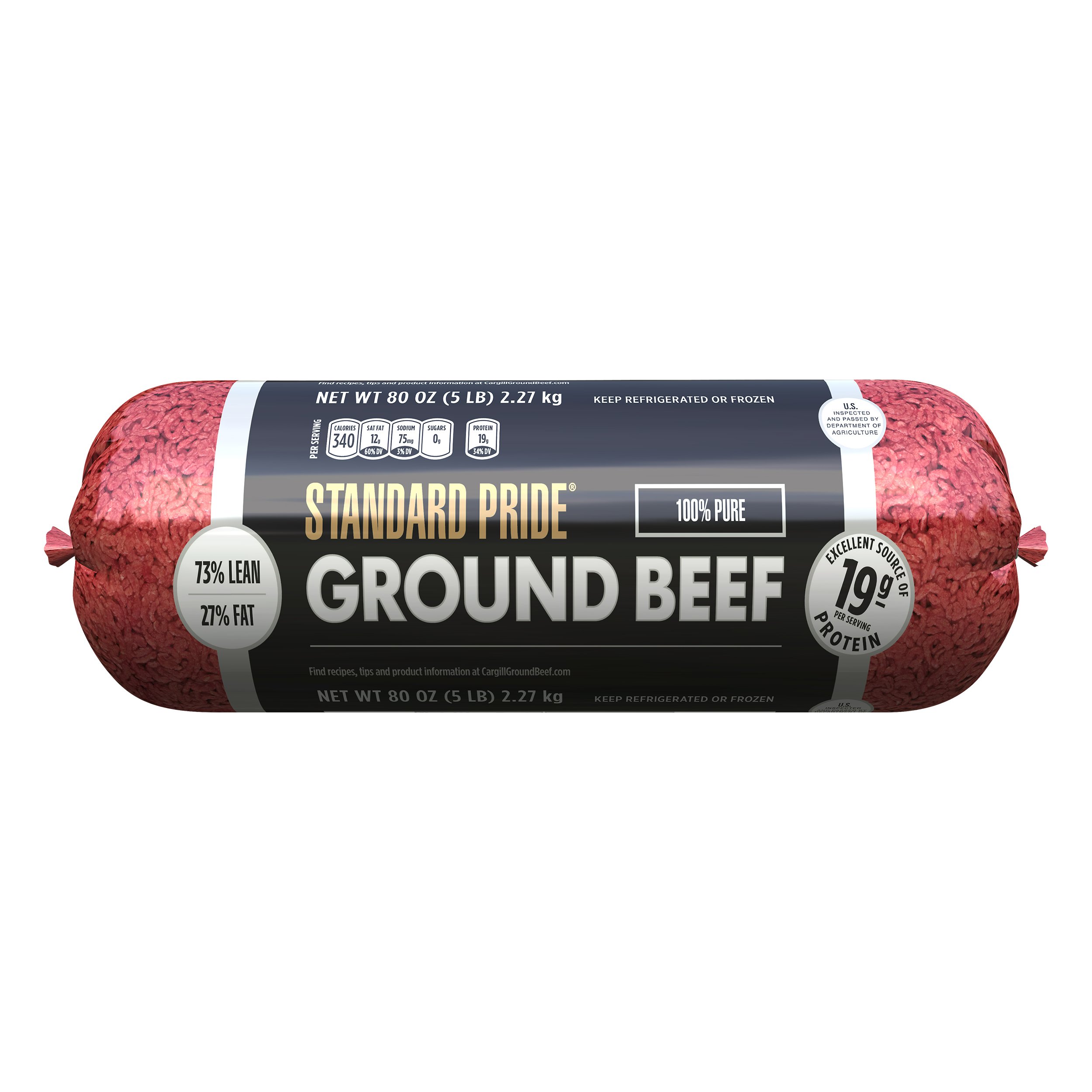 Standard Pride Ground Beef 73% Lean - Shop Meat at H-E-B