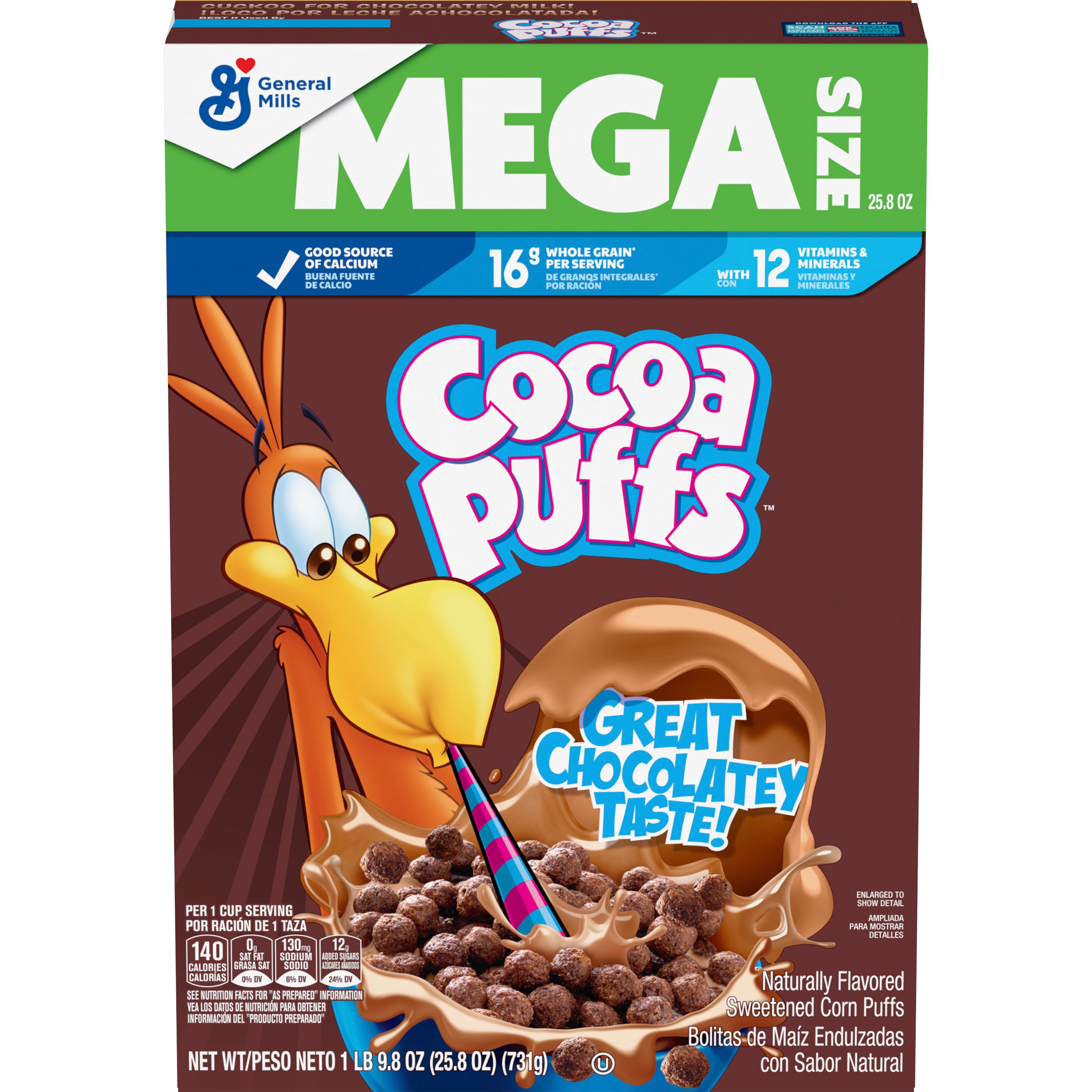General Mills Cocoa Puffs Cereal - Mega Size, 25.8 oz | Joe V's Smart ...