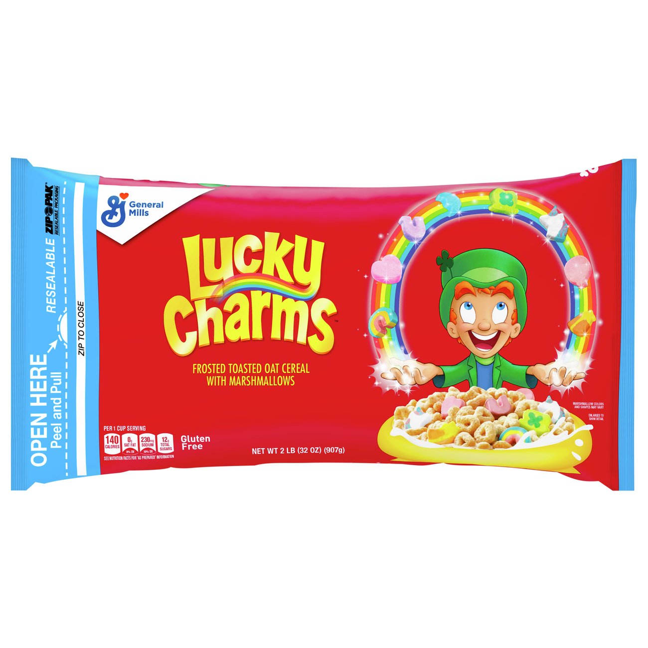 General Mills Lucky Charms Cereal Bag - Shop Cereal at H-E-B