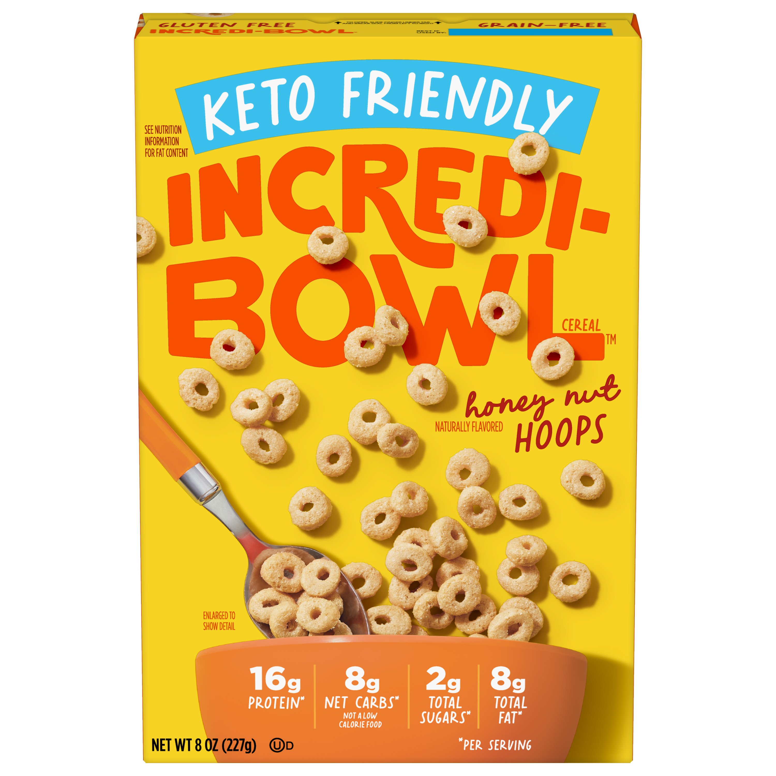 Post Incredi-Bowl Keto Friendly Honey Nut Hoops Cereal - Shop Cereal at ...