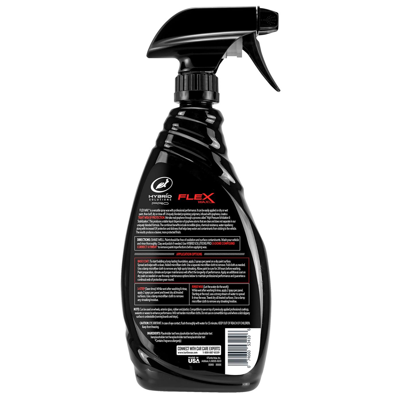 Turtle Wax Hybrid Solutions Pro Graphene Infused Flex Wax - Shop ...