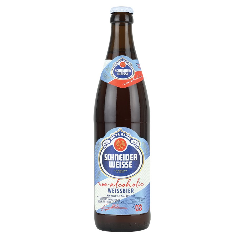 Schneider Weiss Non-Alcoholic Weissbier Malt Beverage - Shop Beer at H-E-B