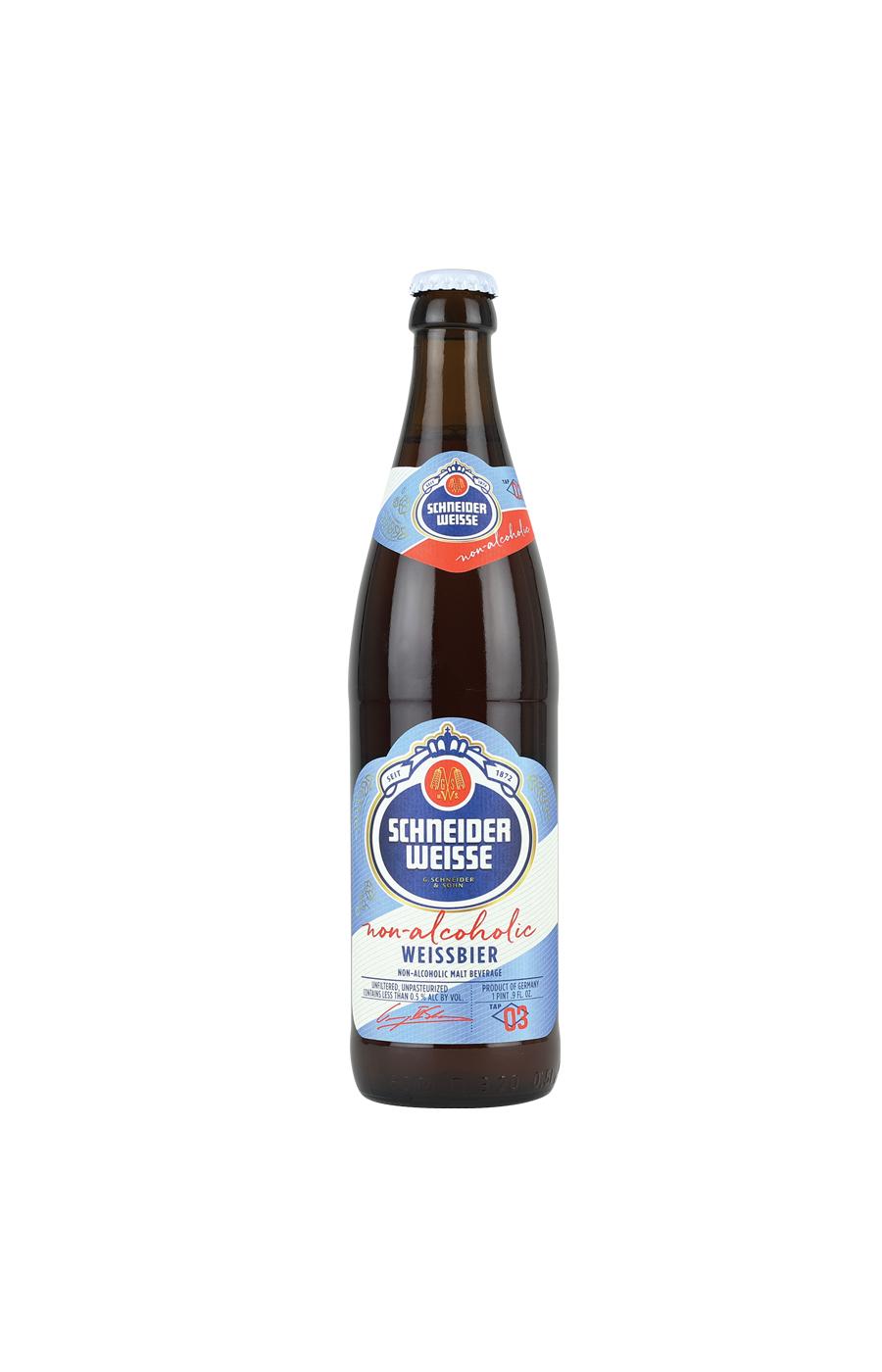 Schneider Weiss Non-Alcoholic Weissbier Malt Beverage - Shop Beer at H-E-B