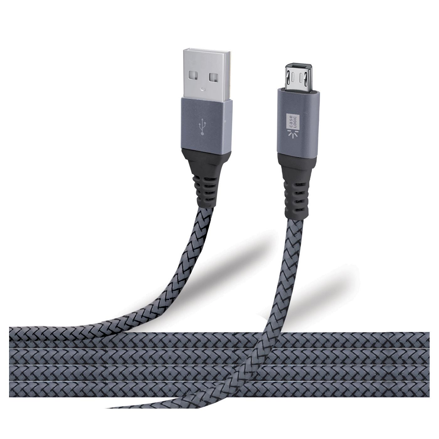 Case Logic Charge 'N Sync Braided Micro USB Cable - Shop Phone chargers ...