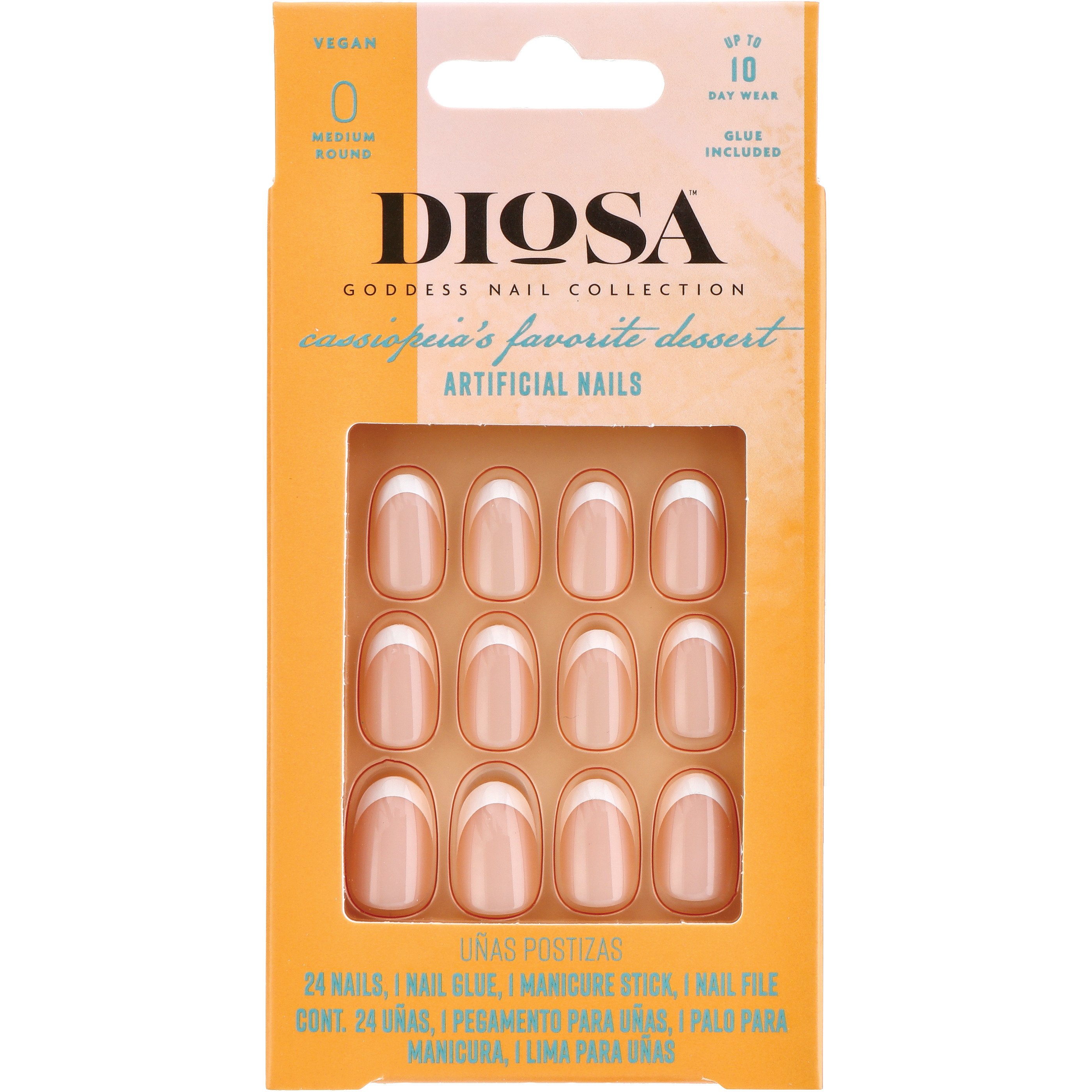 Diosa Cassiopeia's Favorite Dessert Artificial French Nails - Shop ...
