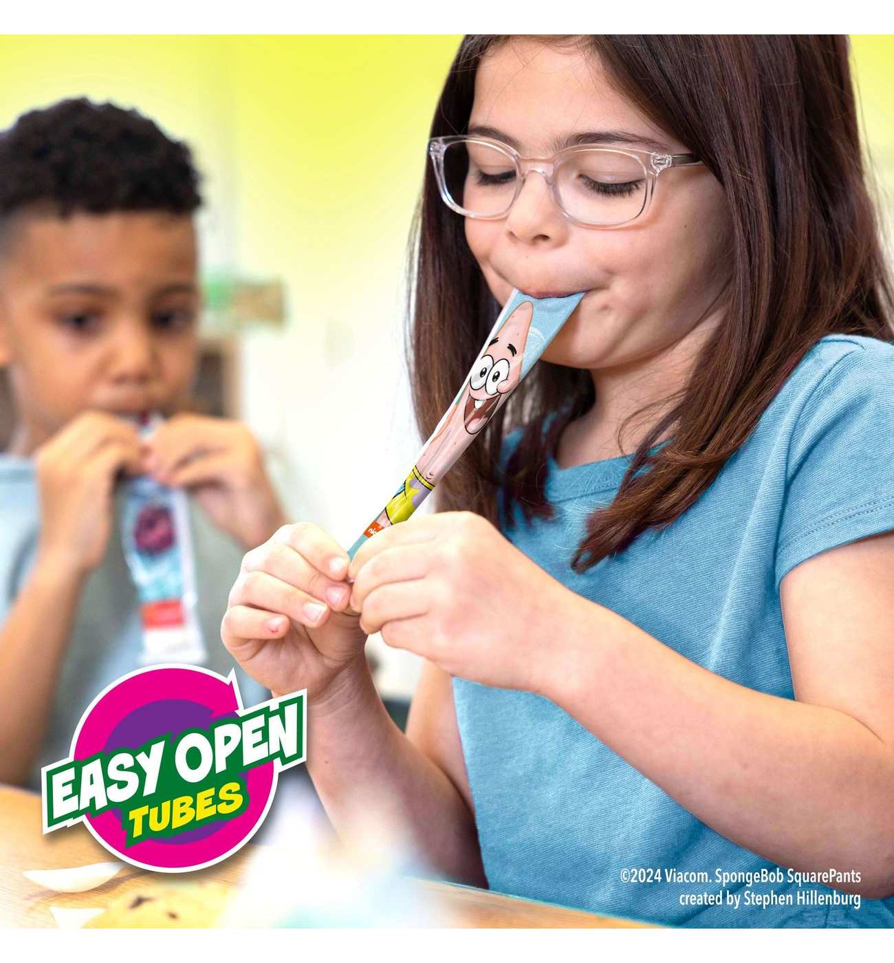 Yoplait GoGurt Low-Fat Strawberry Splash and Cool Cotton Candy Yogurt Tubes Value Pack - Shop ...