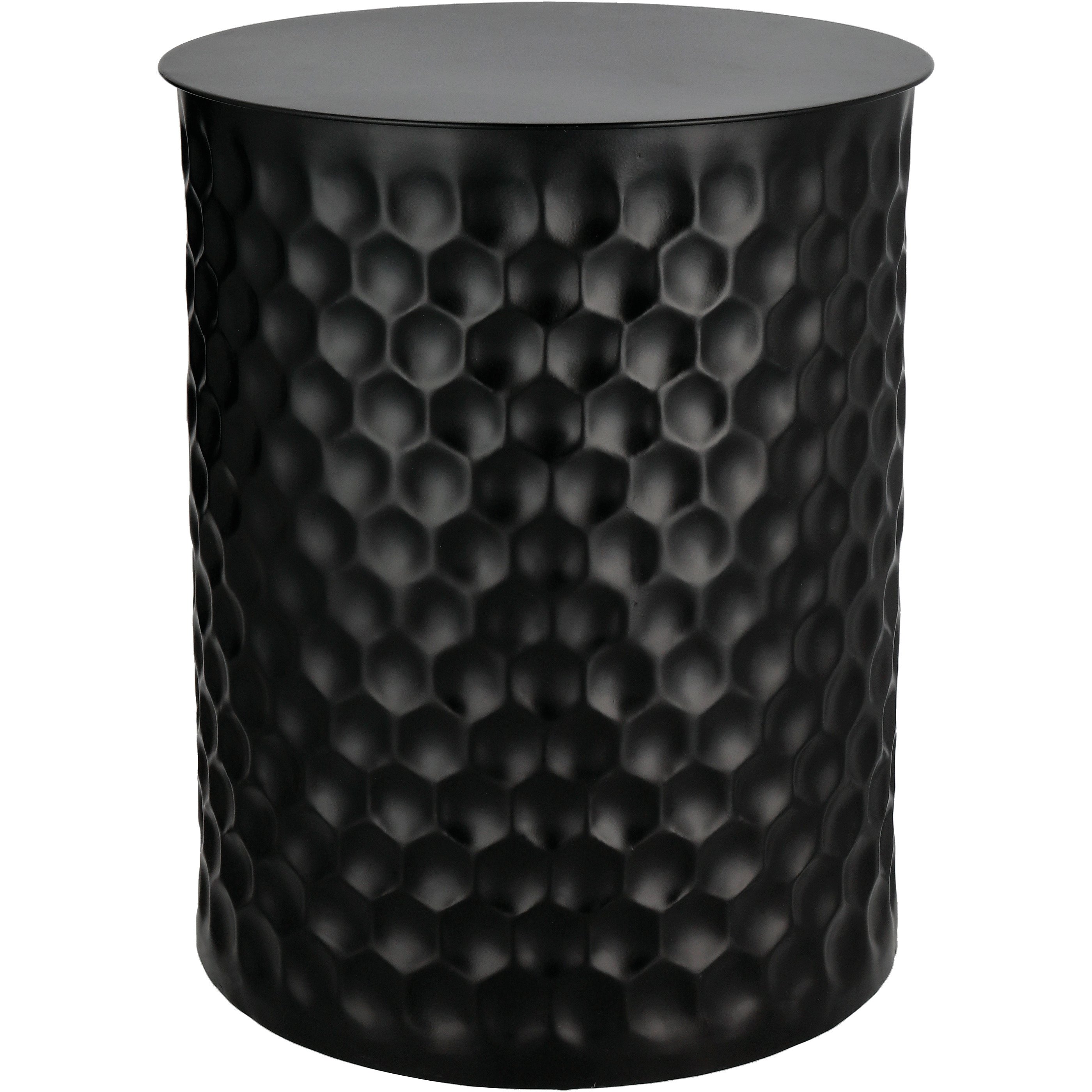 Haven + Key Round Honeycomb Metal Accent Table - Black - Shop Seasonal ...