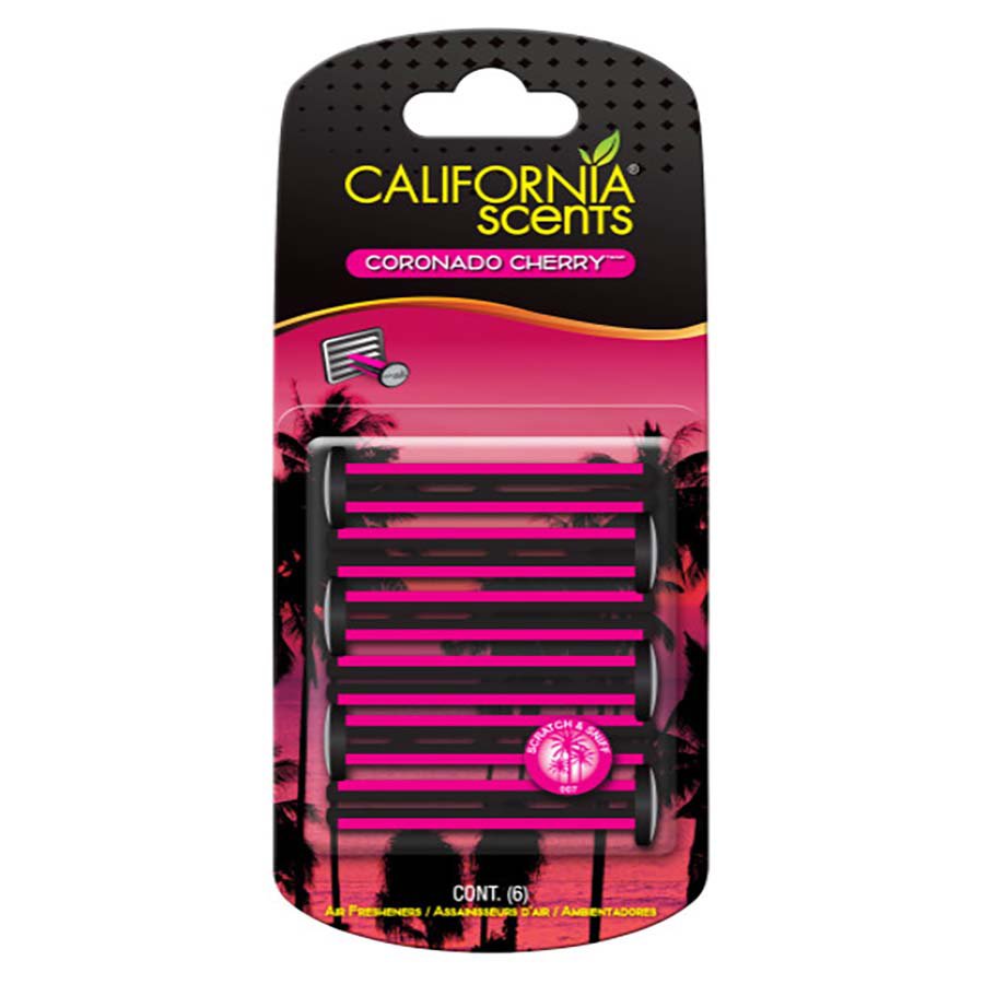 California Scents Cornado Cherry Auto Freshener Vent Sticks - Shop Air ...