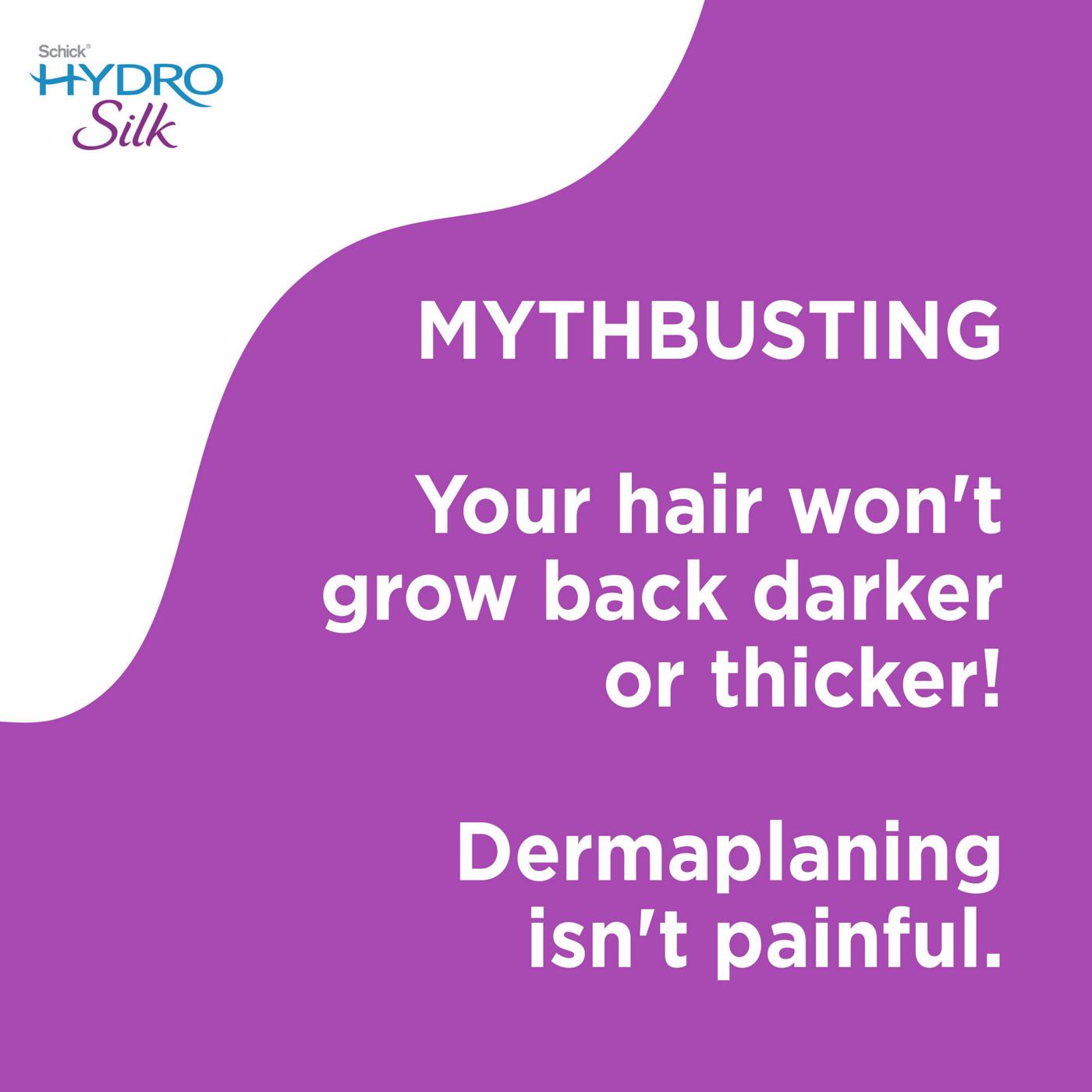Schick Hydro Silk Dermaplaning Wand, Dermaplaning Tool with 6 Refill ...