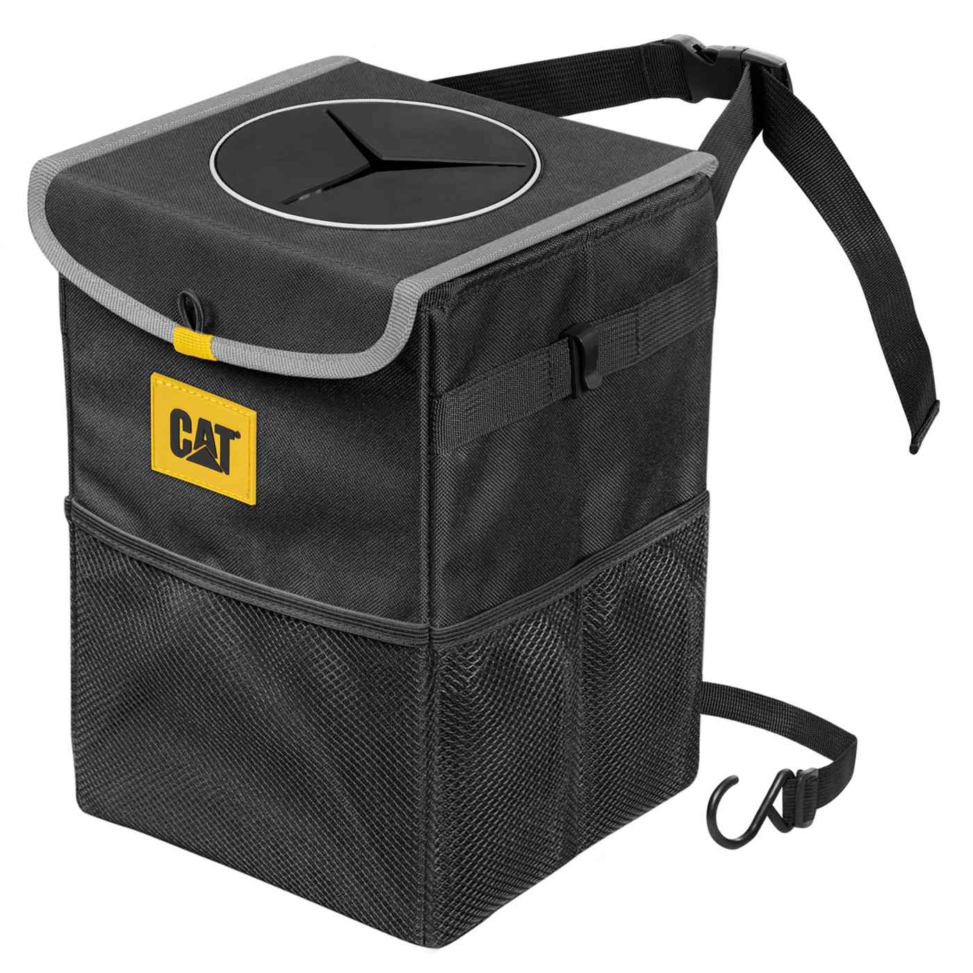 Caterpillar Leak Proof Car Trash Can with Lid - Shop Car accessories at ...