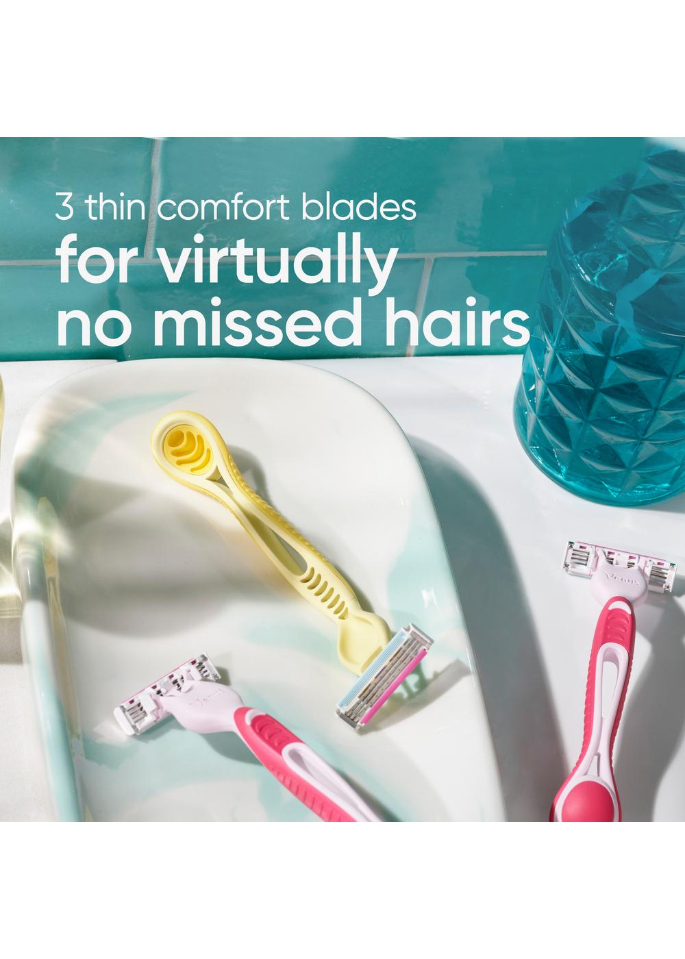 Gillette Venus Simply 3 Dragonfruit Disposable Razors - Shop Razors ...