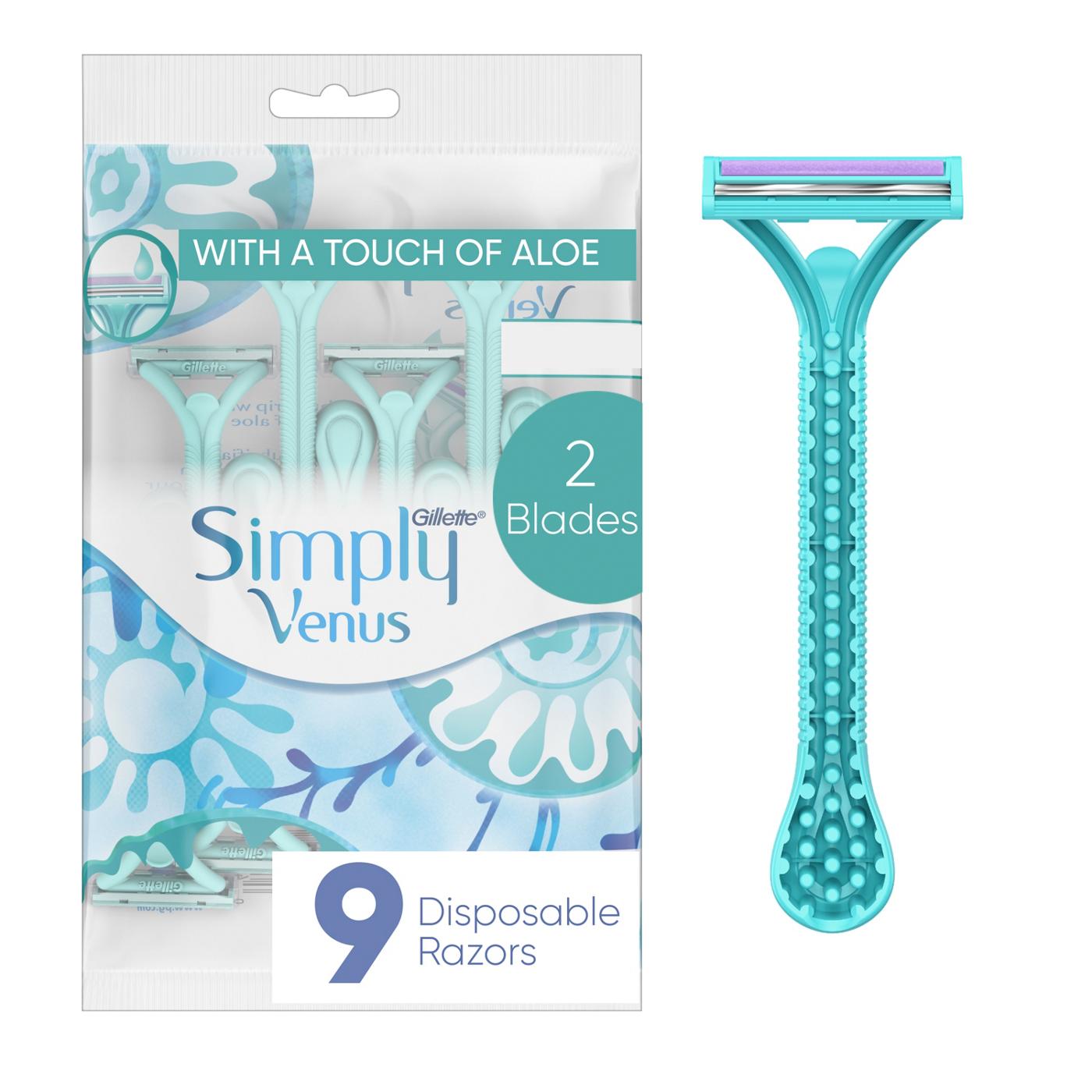 Gillette Simply Venus 2 Disposable Razors - Shop Razors & blades at H-E-B