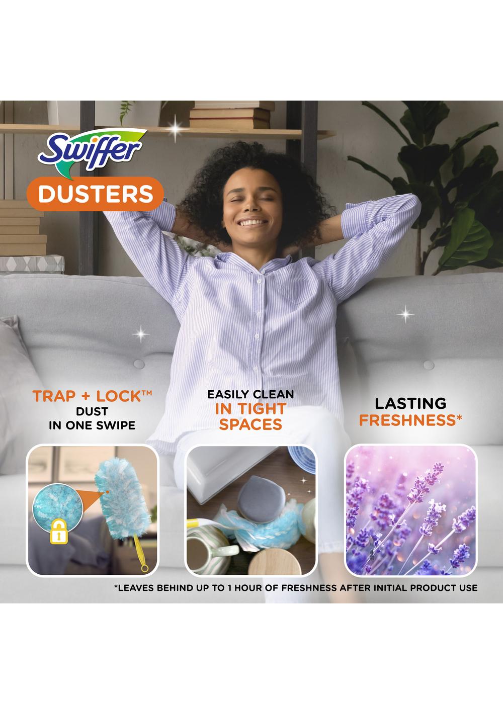 Swiffer Duster 180 Degree Febreze Lavender Multi-Surface Refills - Shop ...