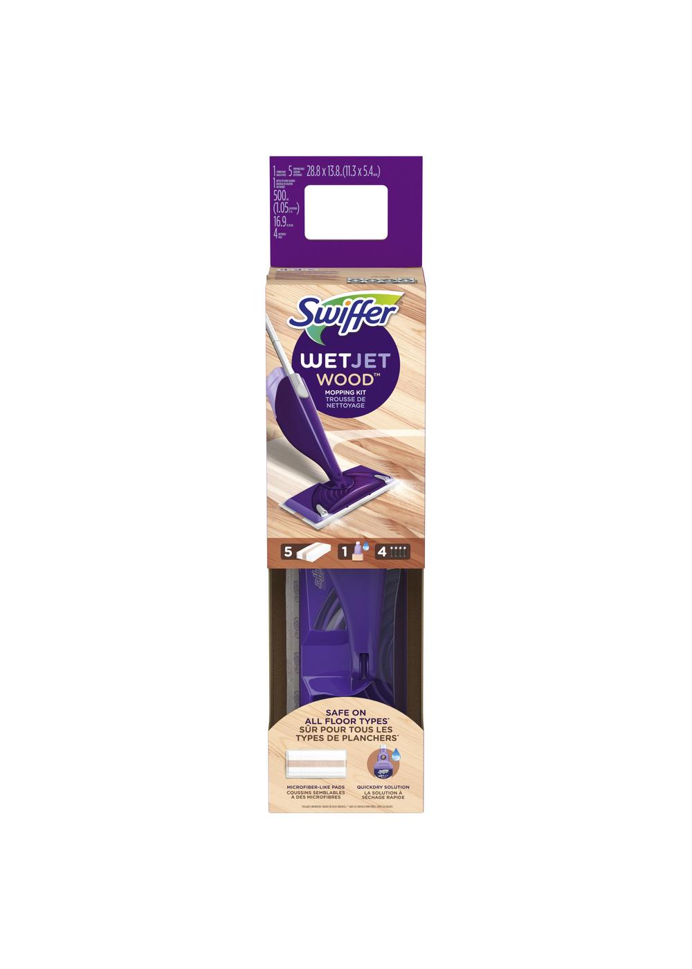 Swiffer WetJet Wood Mopping Starter Kit - Shop Mops at H-E-B