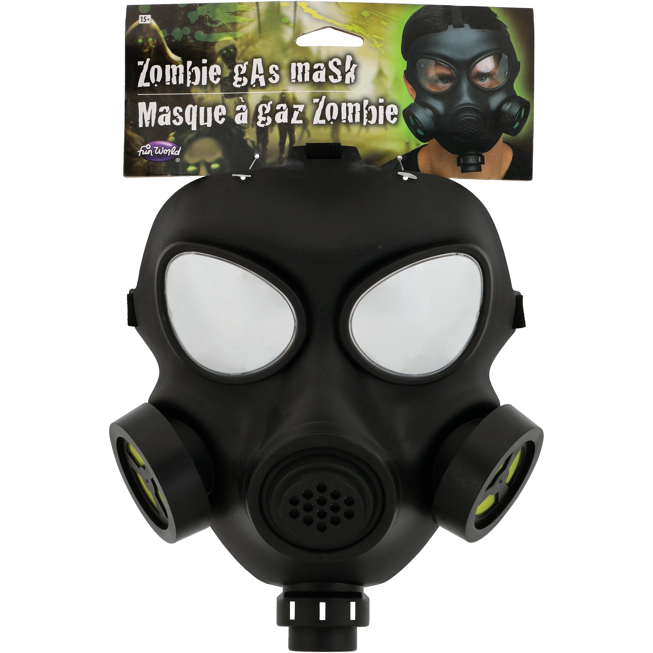Fun World Zombie Halloween Gas Mask - Shop Toys at H-E-B