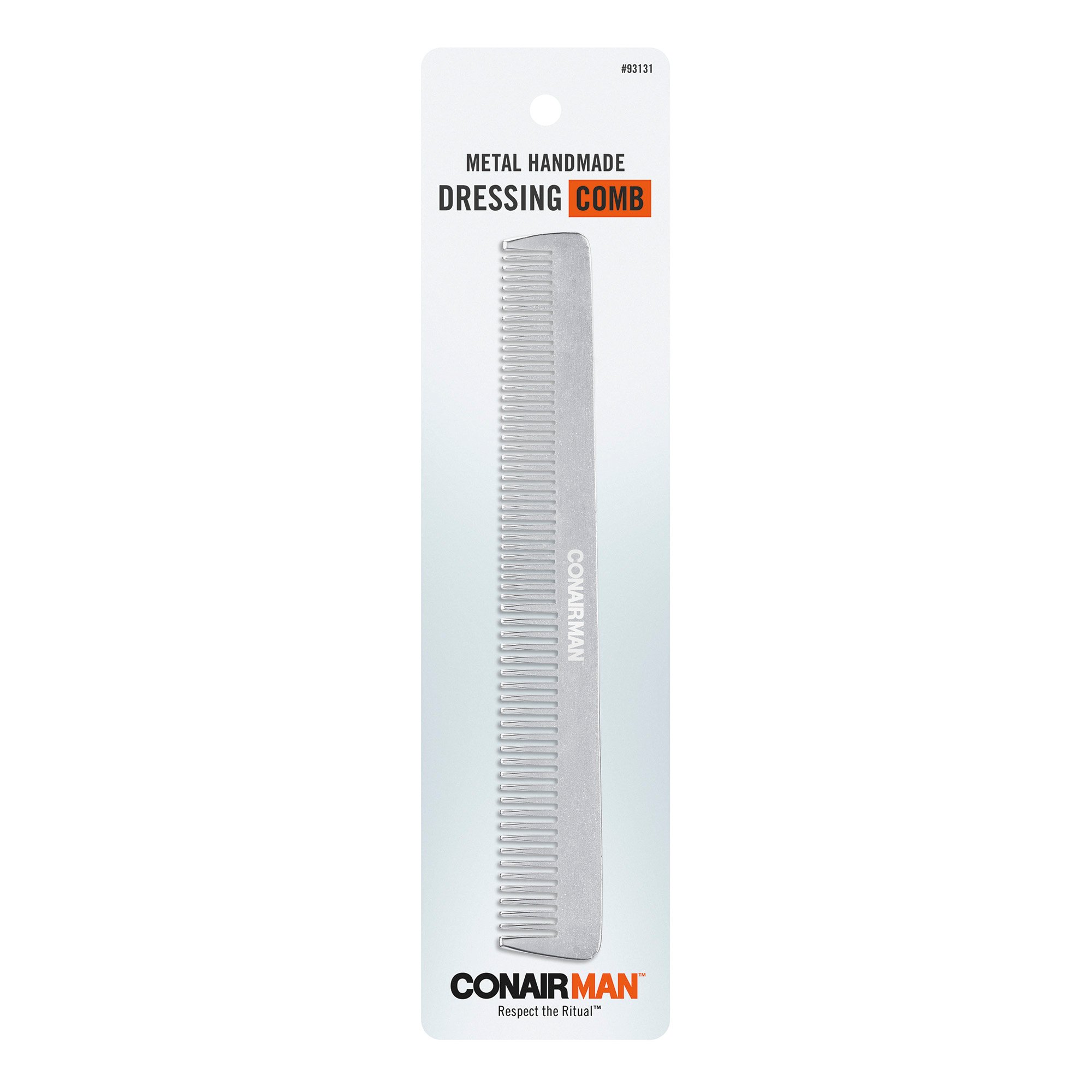 Conair Man Metal Handmade Dressing Comb - Shop Brushes & combs at H-E-B