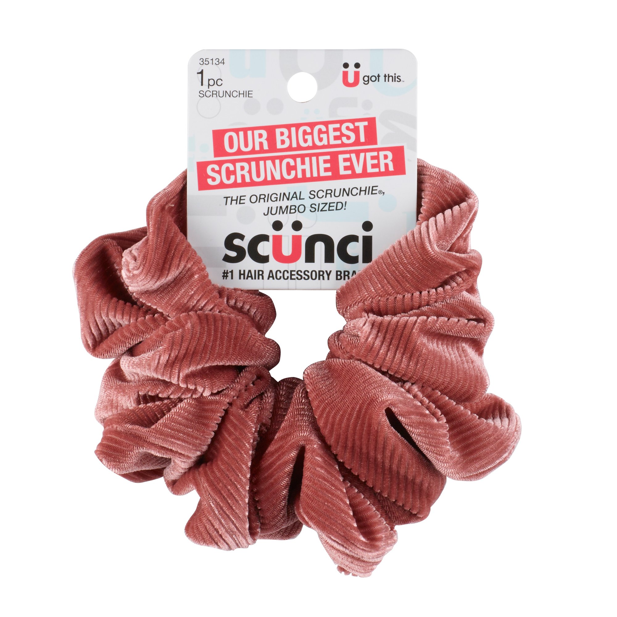 Scunci Corded Velvet Scrunchie - Shop Hair accessories at H-E-B