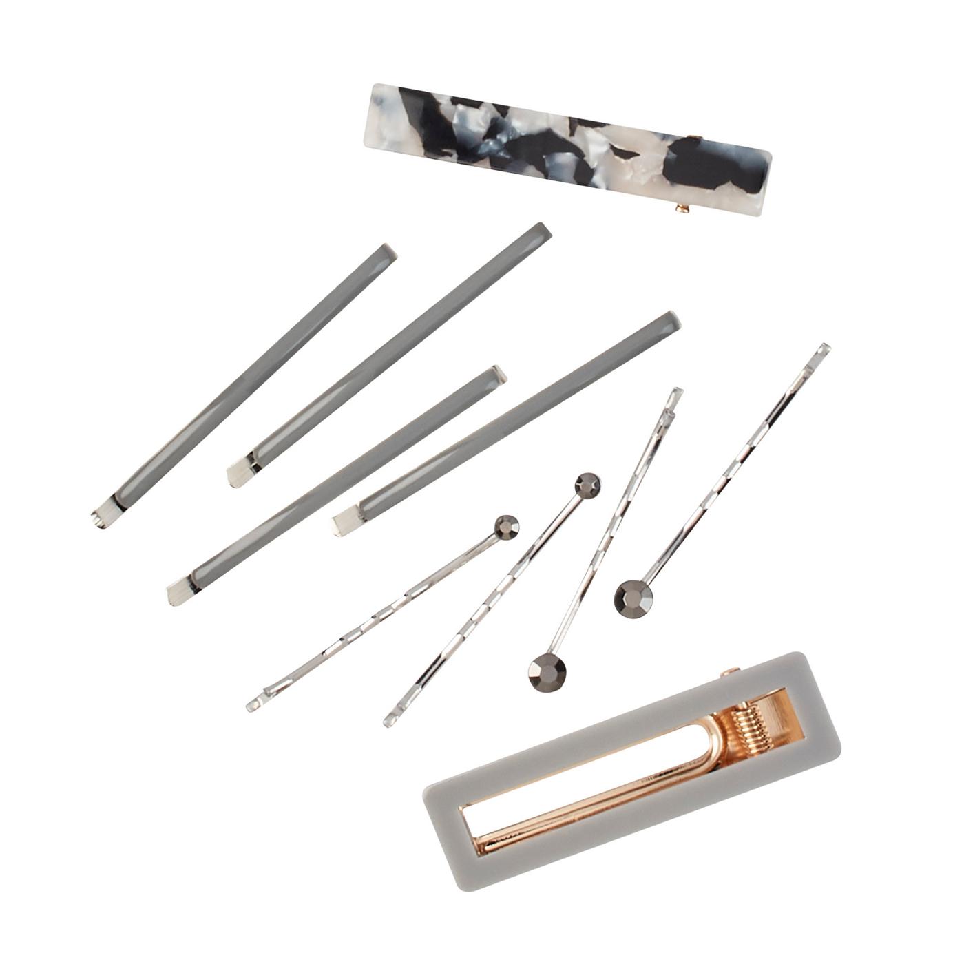 Scunci The Basik Edition Bobby Pins & Slides Salon Clip Set - Shop Hair ...