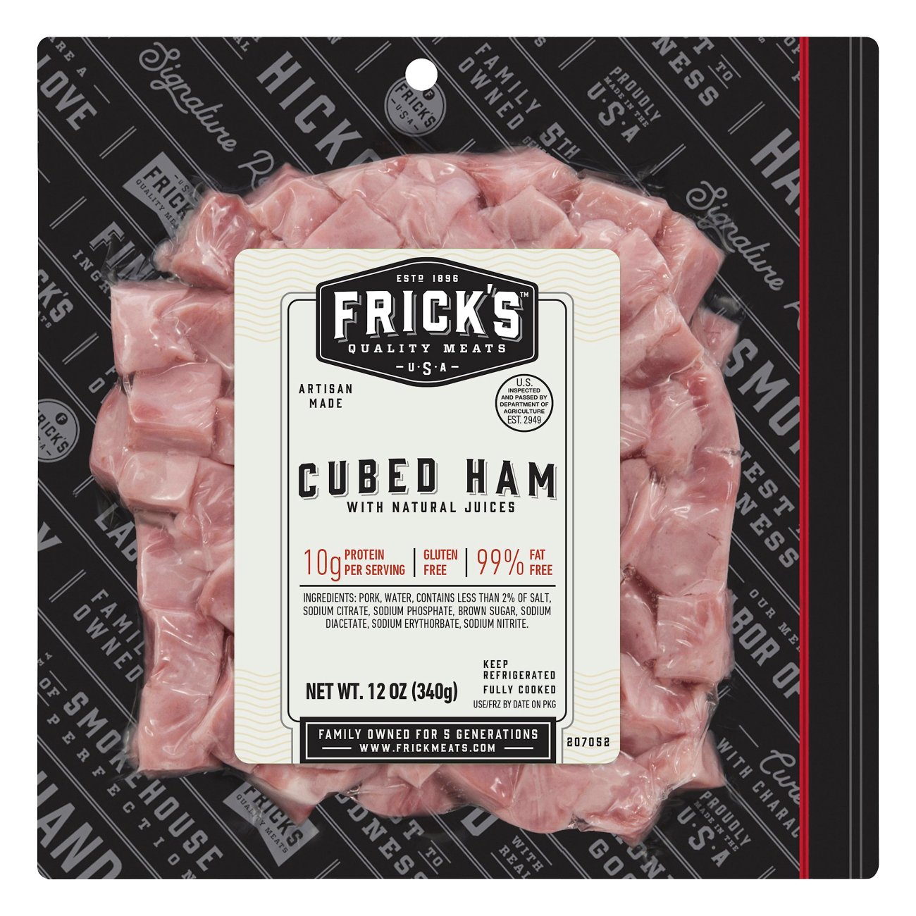 Frick's Fully Cooked Cubed Ham - Shop Pork at H-E-B
