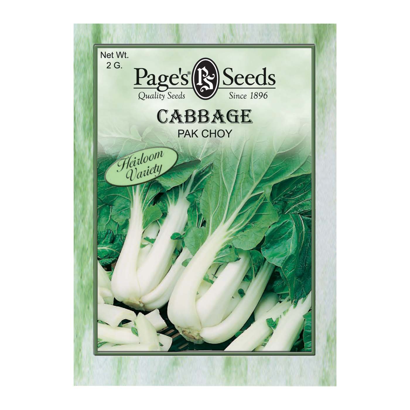 Page's Seeds Pak Choy Cabbage Seed Packet - Shop Seeds at H-E-B